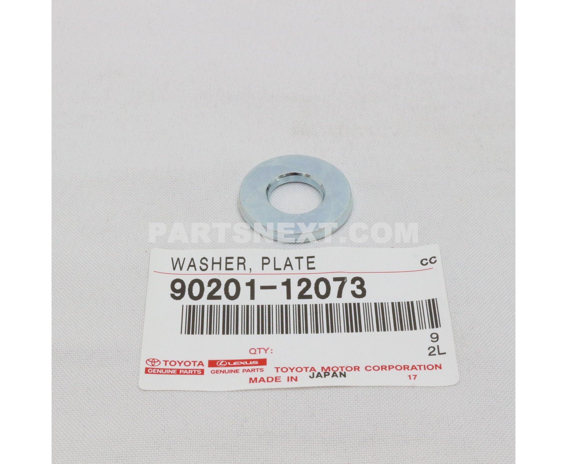 Toyota :: 90201-12073 WASHER, PLATE