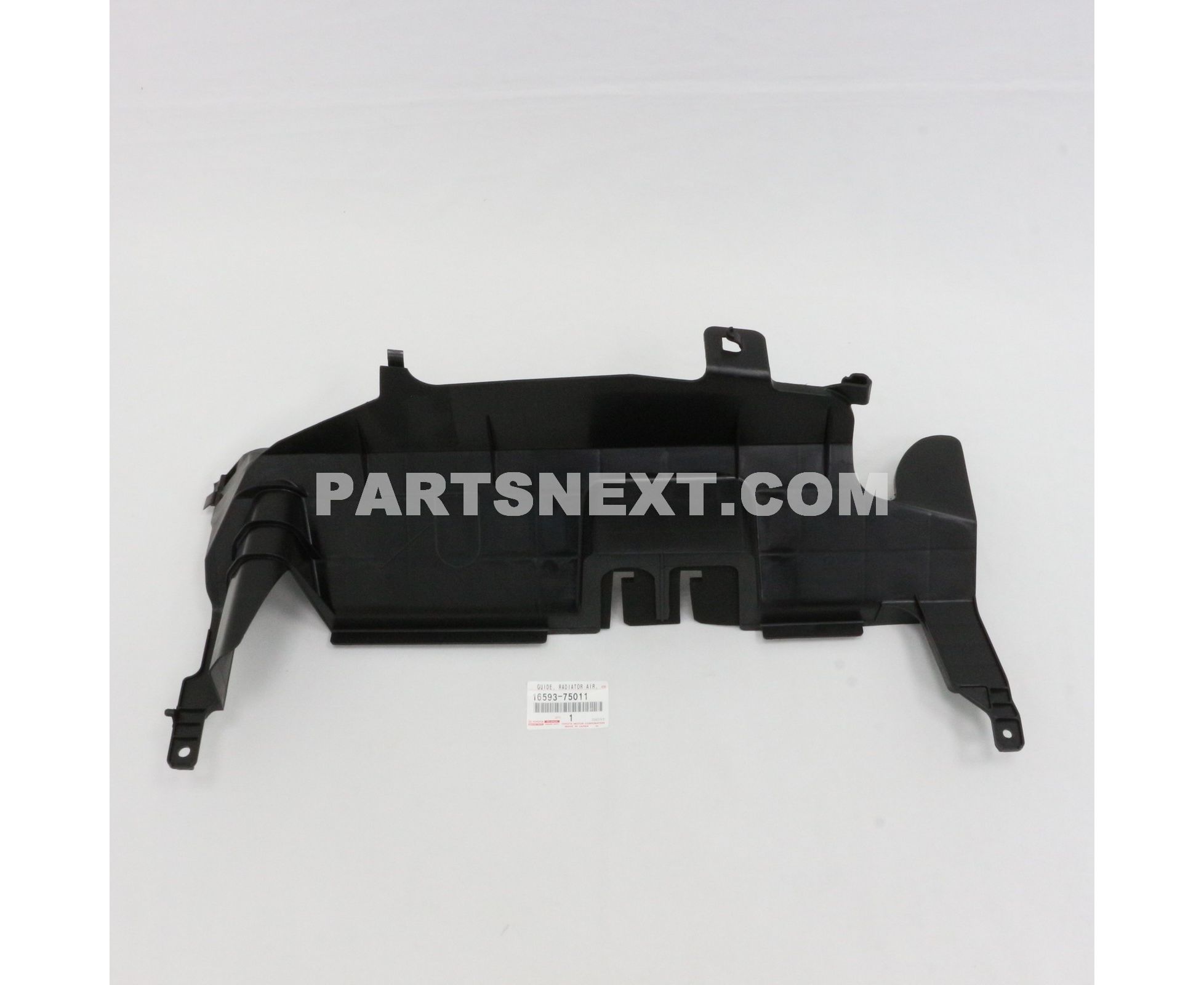 Toyota :: 16593-75011 GUIDE, RADIATOR AIR, NO.1