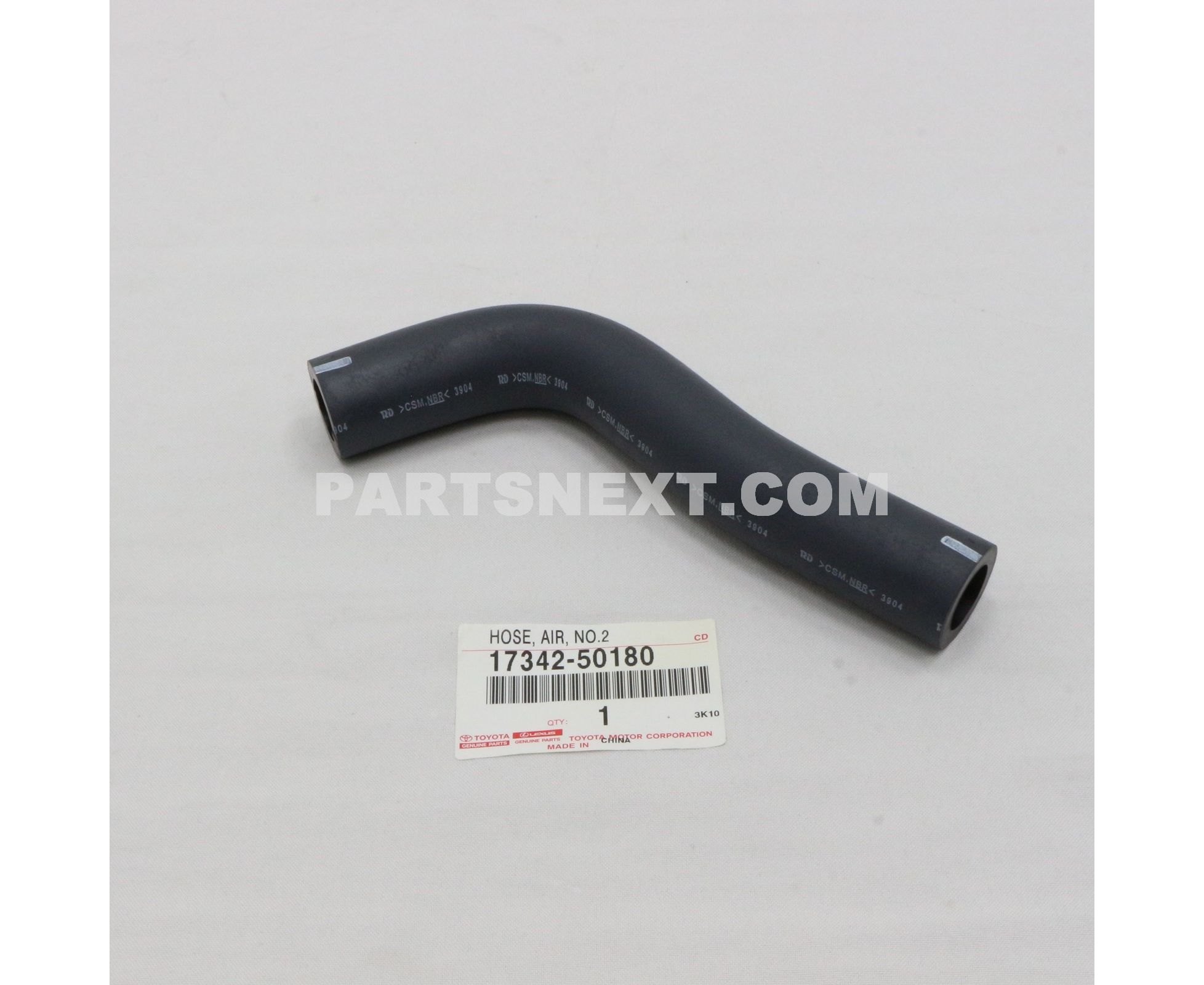 Toyota :: 17342-50180 HOSE, NO.2(FOR AIR INJECTION SYSTEM)