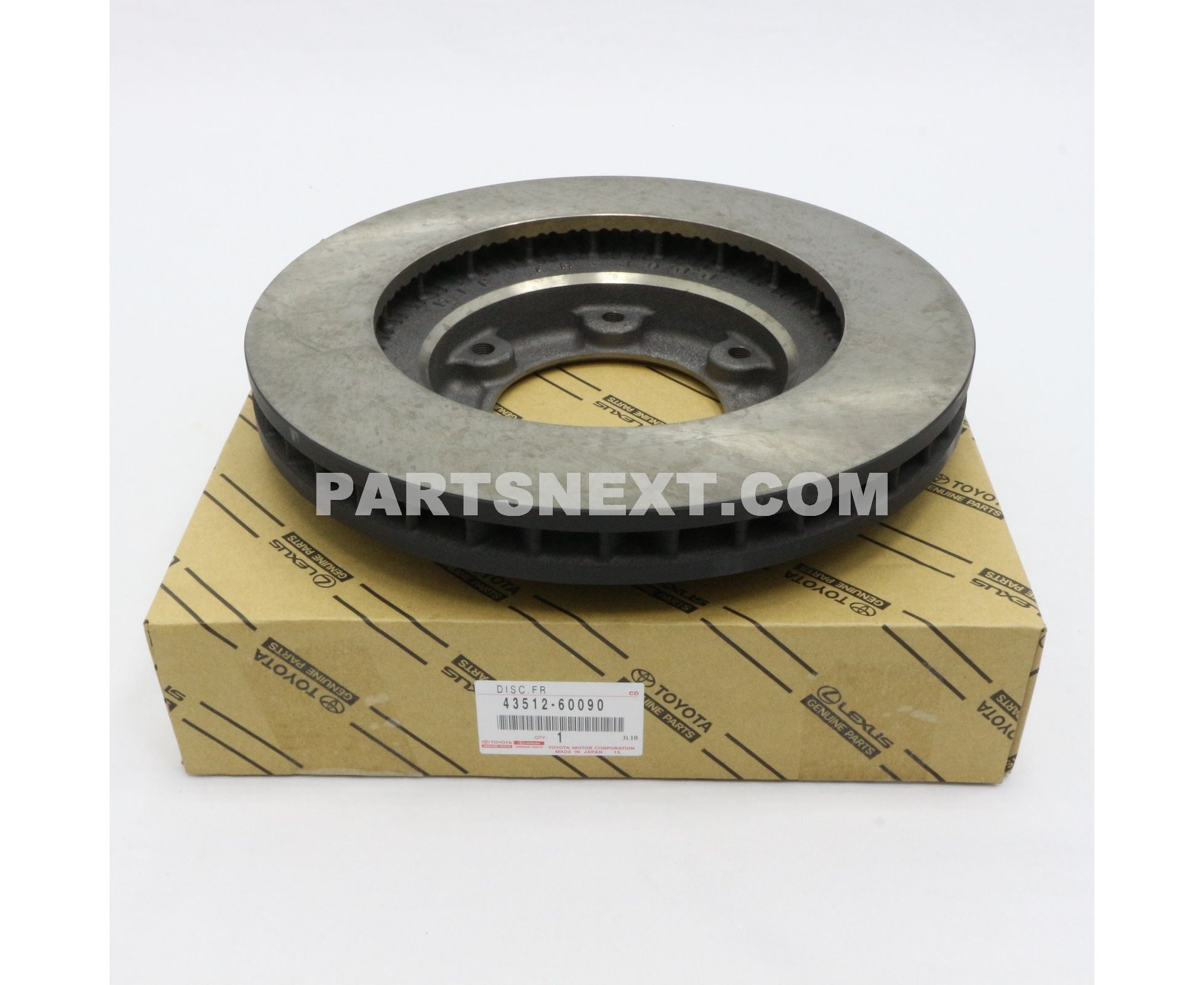 Toyota :: 43512-60090 DISC, FRONT