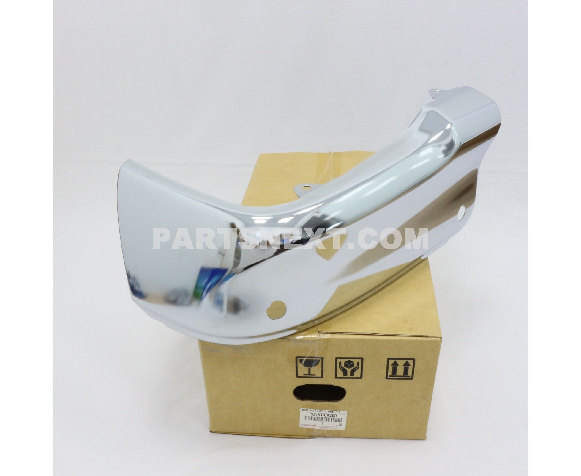 Toyota :: 52151-0K200 BAR RR BUMPER SIDE