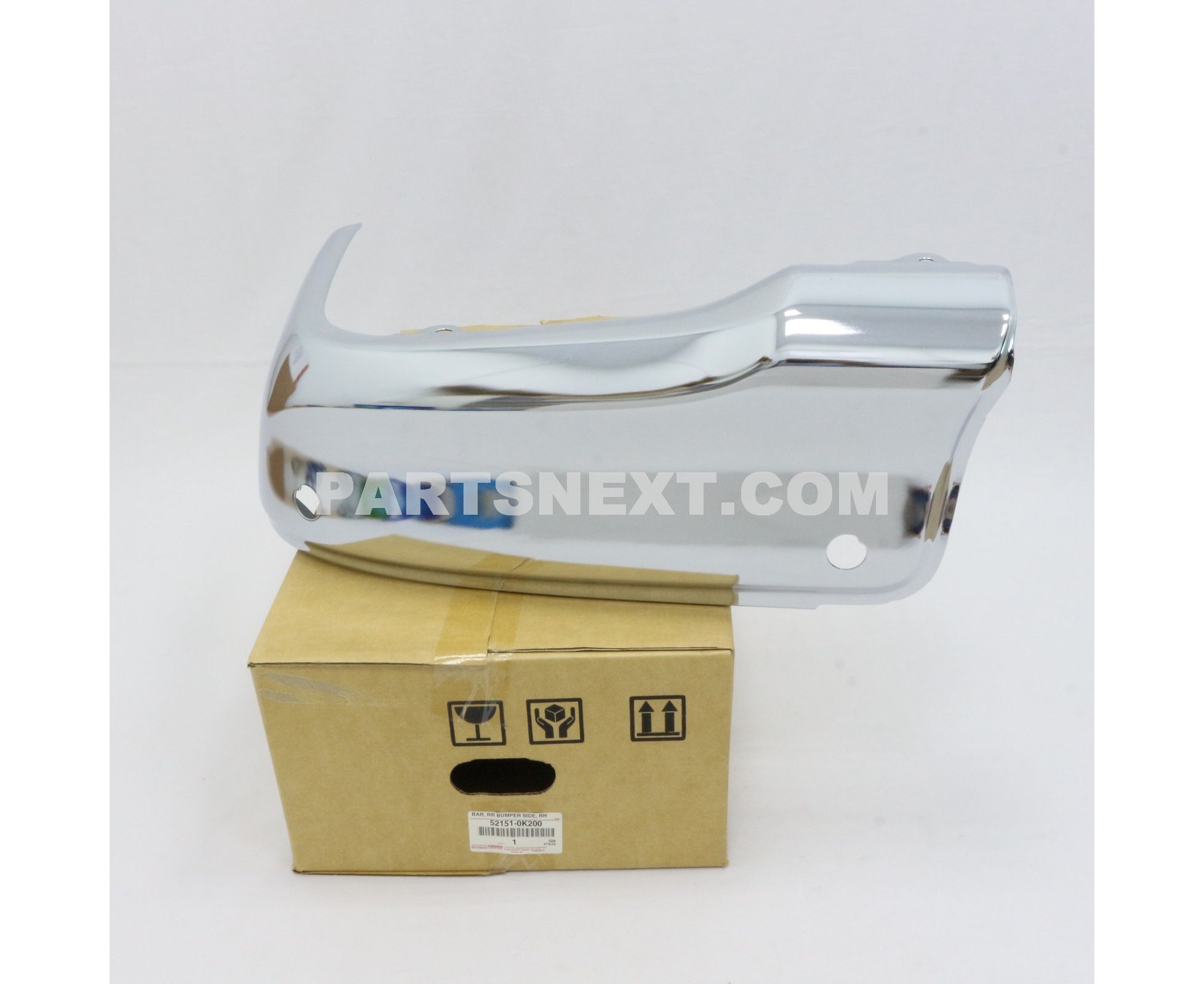 Toyota :: 52151-0K200 BAR RR BUMPER SIDE