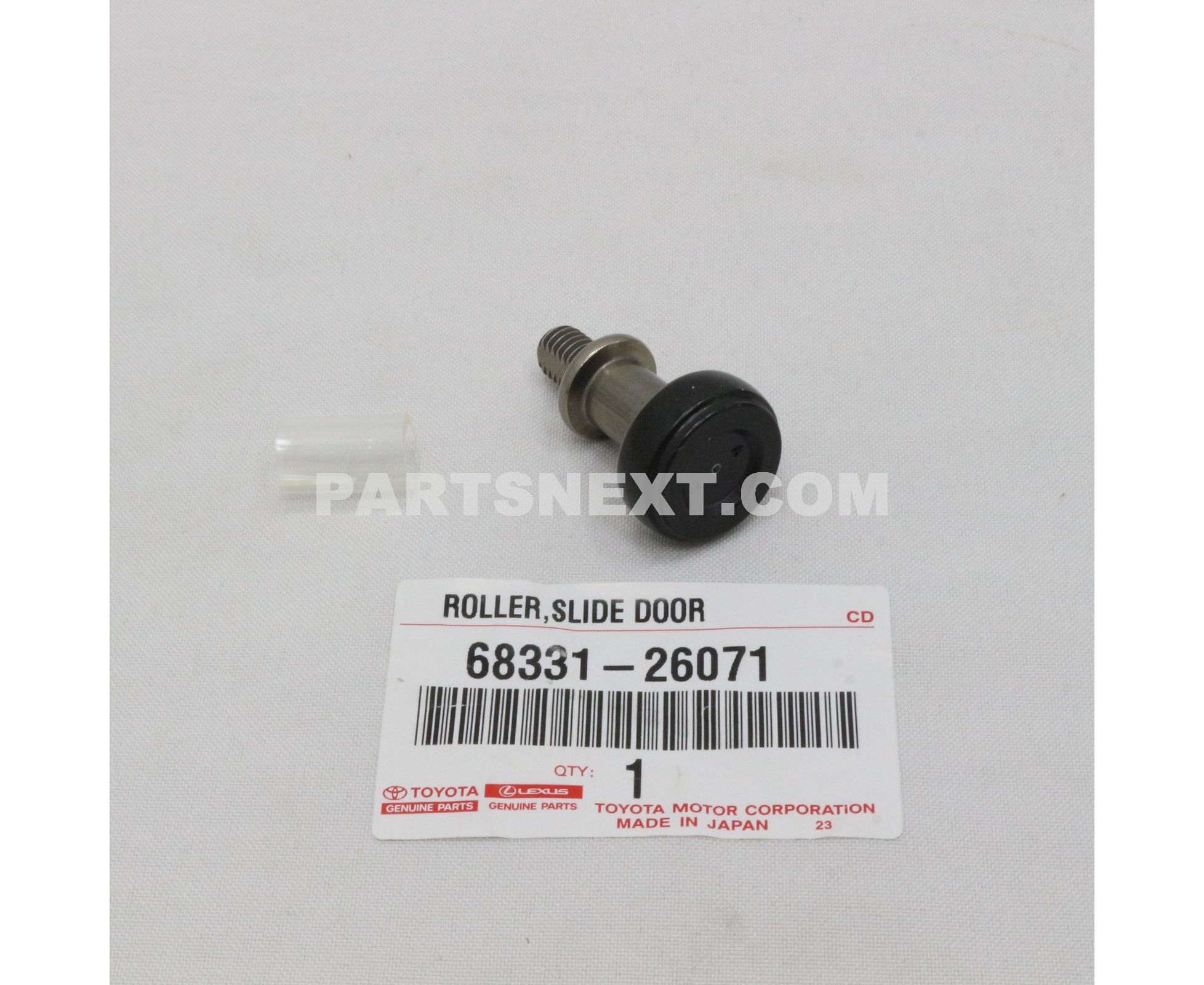 Toyota :: 68331-26071 ROLLER, SLIDE DOOR