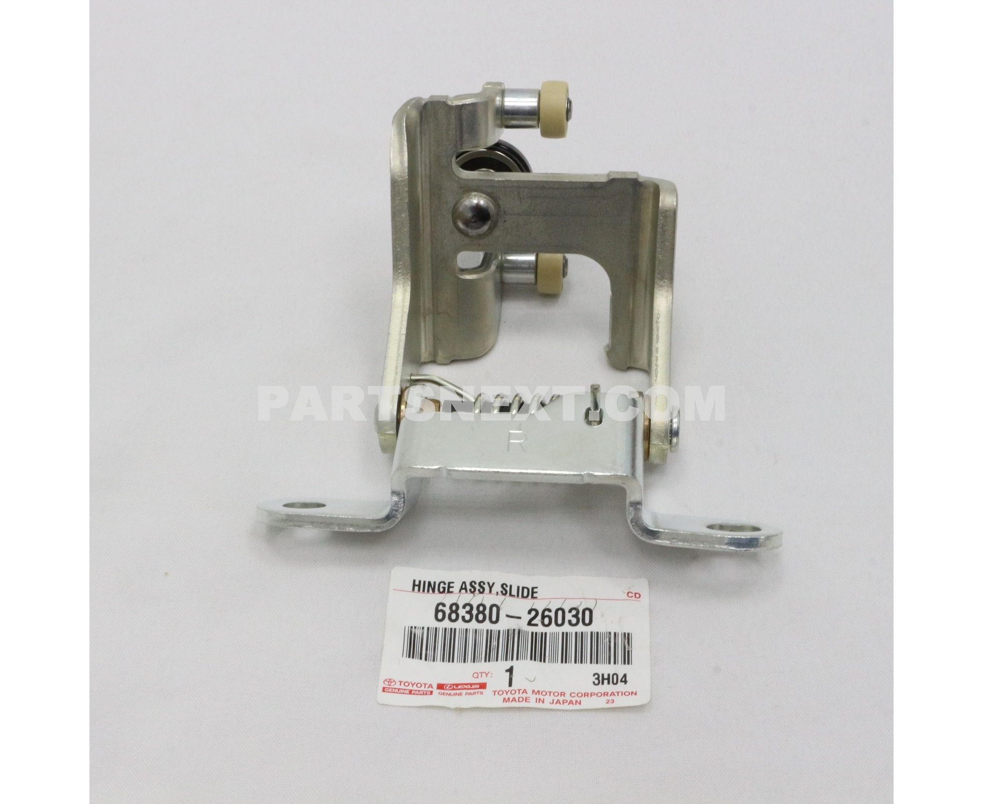 Toyota :: 68380-26030 HINGE ASSY, SLIDE DOOR, CENTER RH