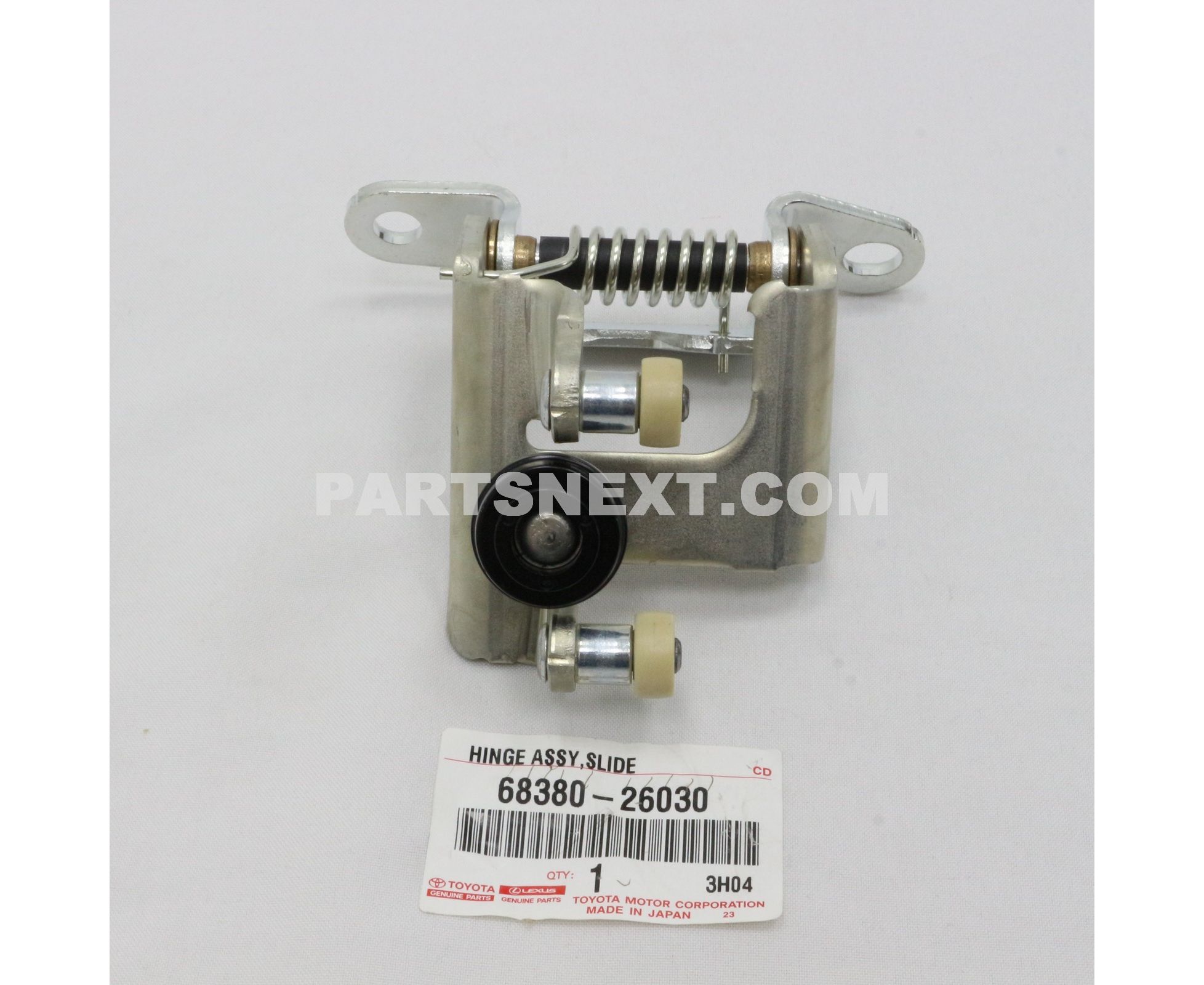 Toyota :: 68380-26030 HINGE ASSY, SLIDE DOOR, CENTER RH