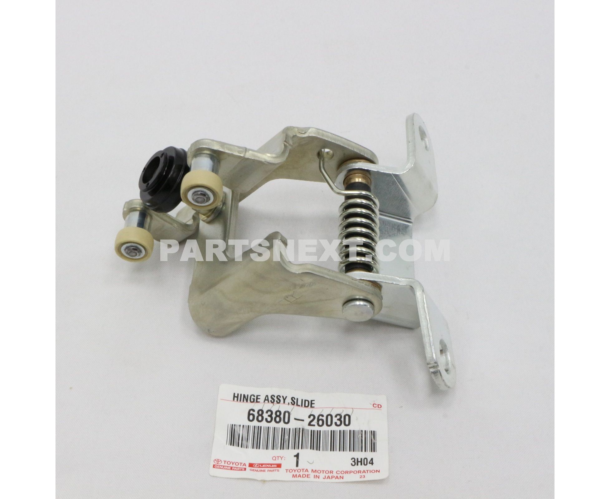 Toyota :: 68380-26030 HINGE ASSY, SLIDE DOOR, CENTER RH