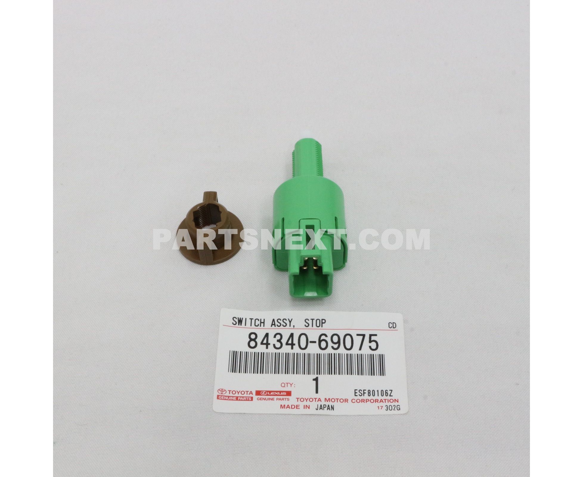 Toyota :: 84340-69075 SWITCH ASSY, STOP LAMP