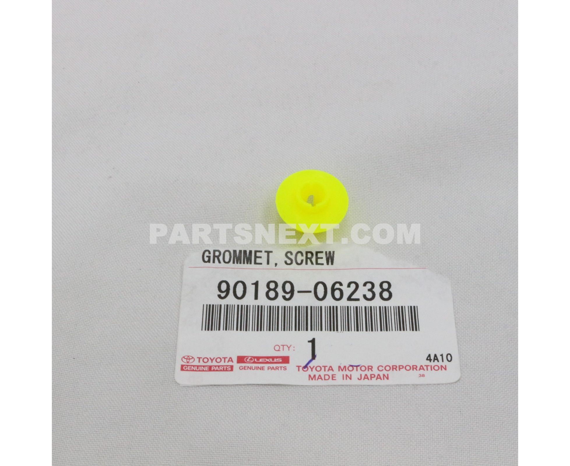 Toyota :: 90189-06238 GROMMET, SCREW