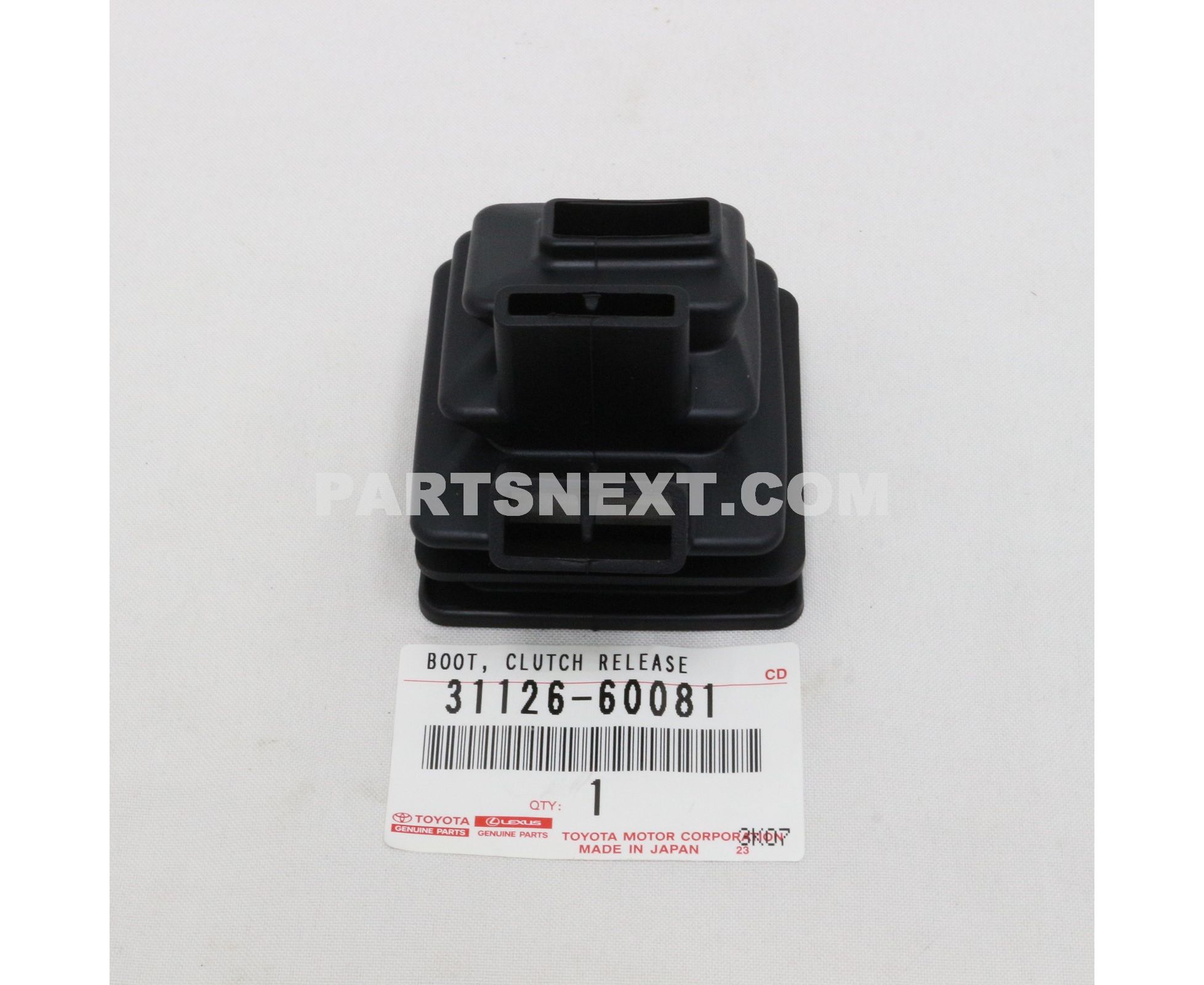 Toyota :: 31126-60081 BOOT, CLUTCH RELEASE FORK