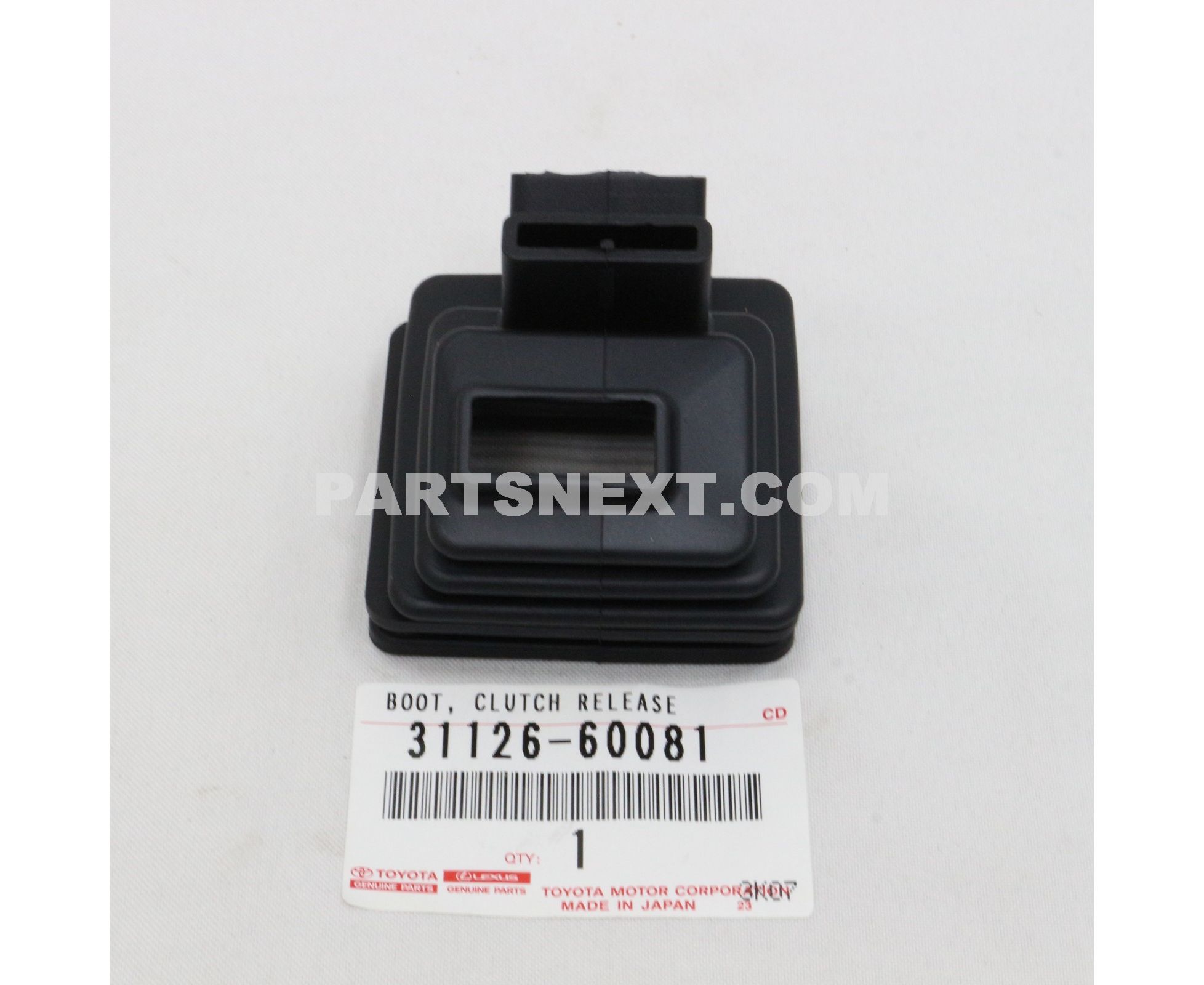 Toyota :: 31126-60081 BOOT, CLUTCH RELEASE FORK