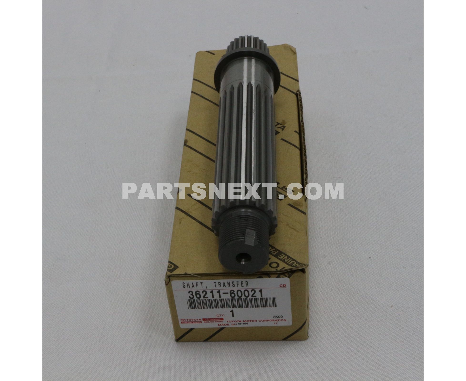 Toyota :: 36211-60021 SHAFT, TRANSFER INPUT