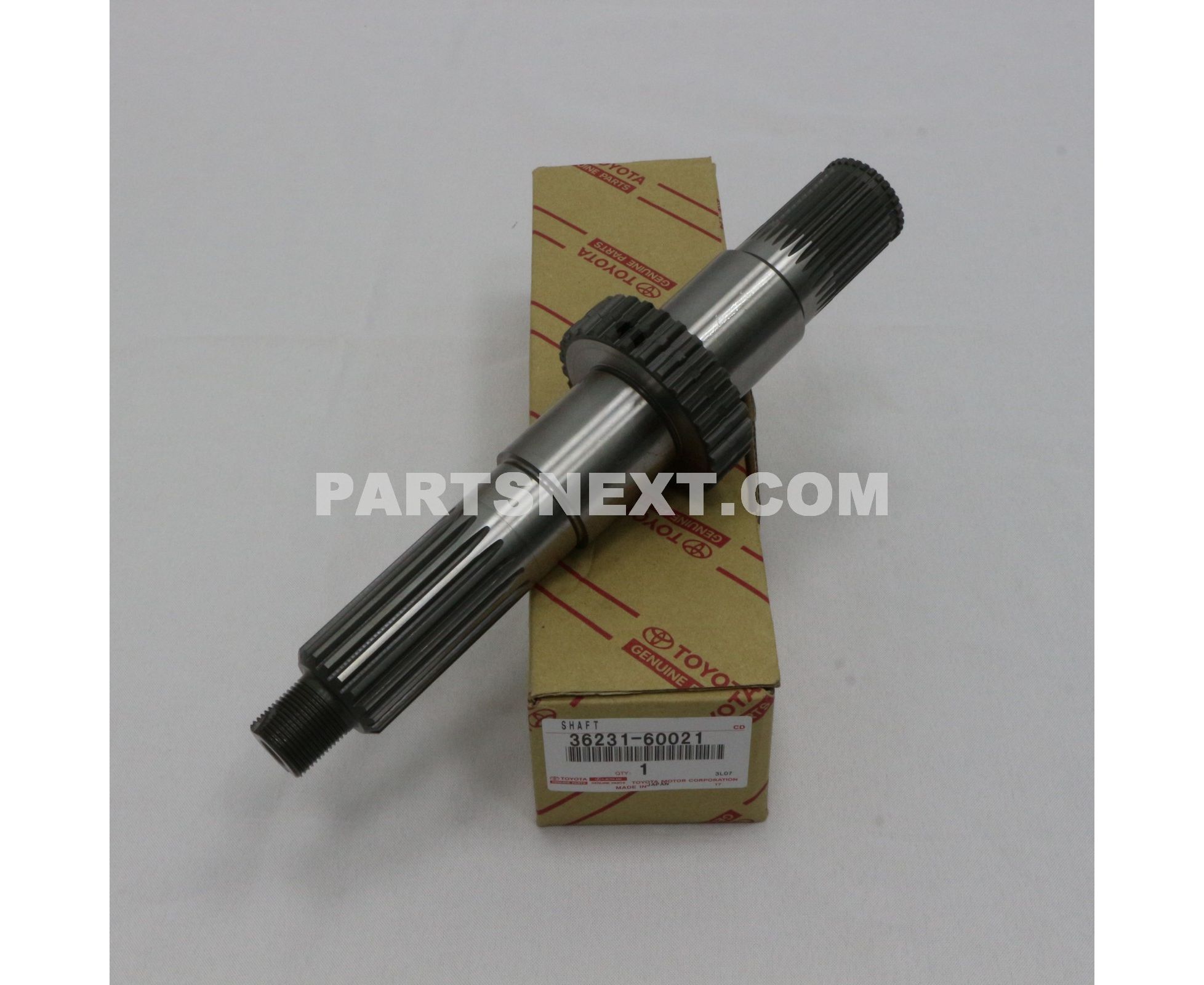 Toyota :: 36231-60021 SHAFT, TRANSFER OUTPUT, REAR