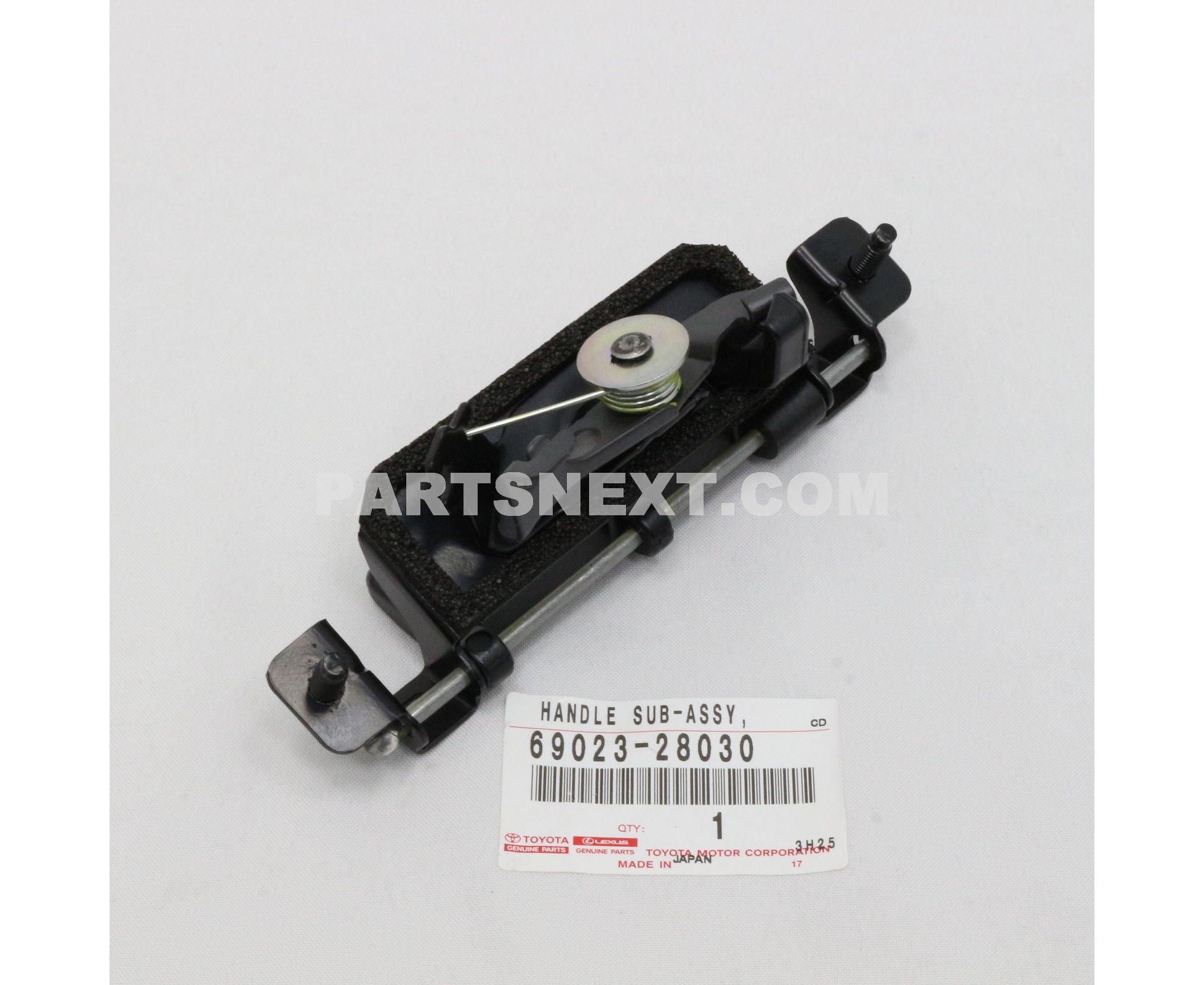 Toyota :: 69023-28030 HANDLE, BACK DOOR OUTSIDE