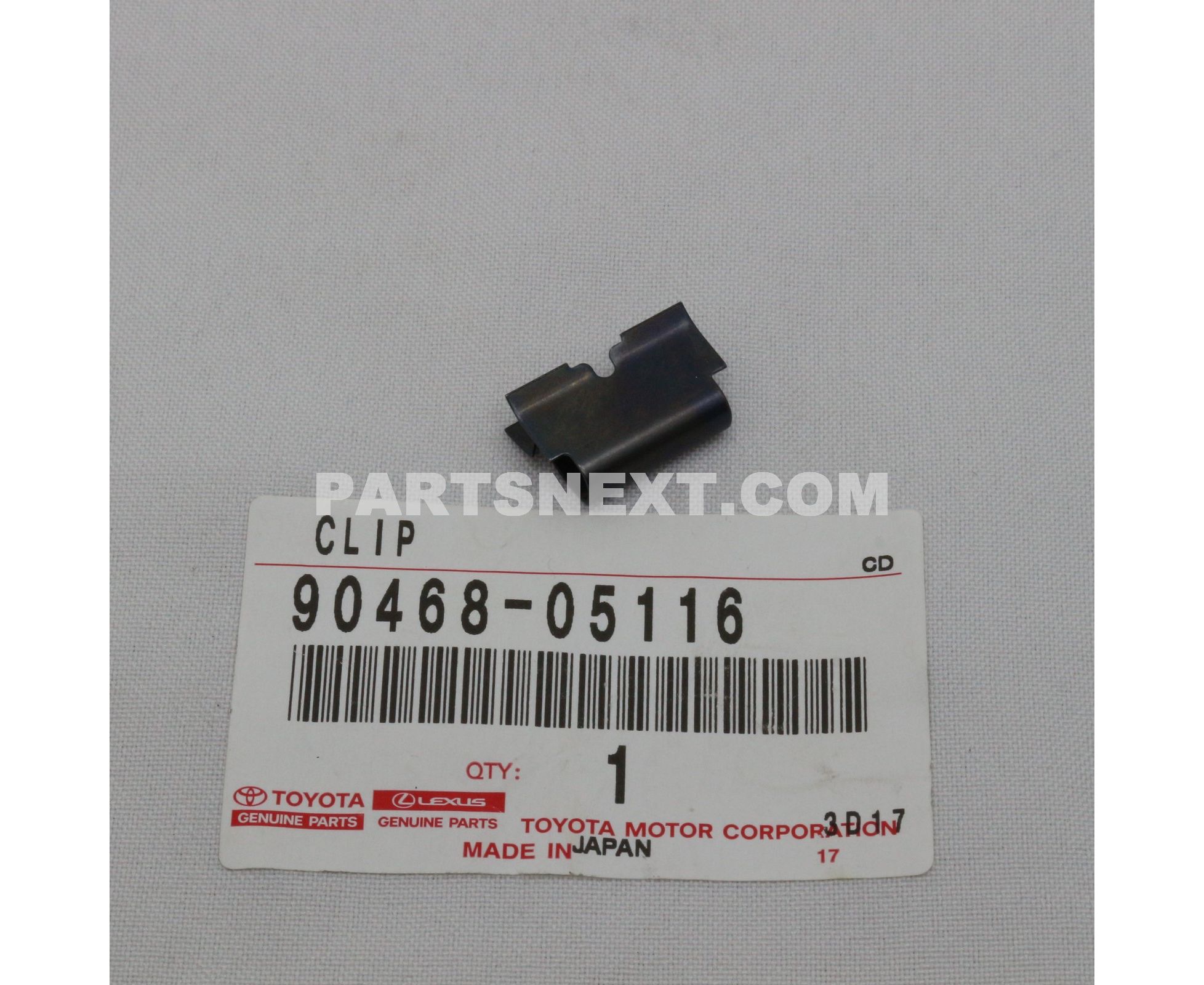 Toyota :: 90468-05116 CLIP