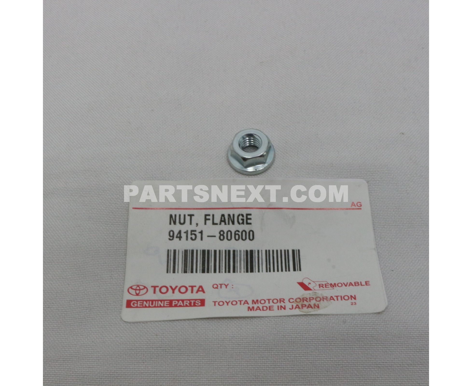 Toyota :: 94151-80600 NUT, FLANGE