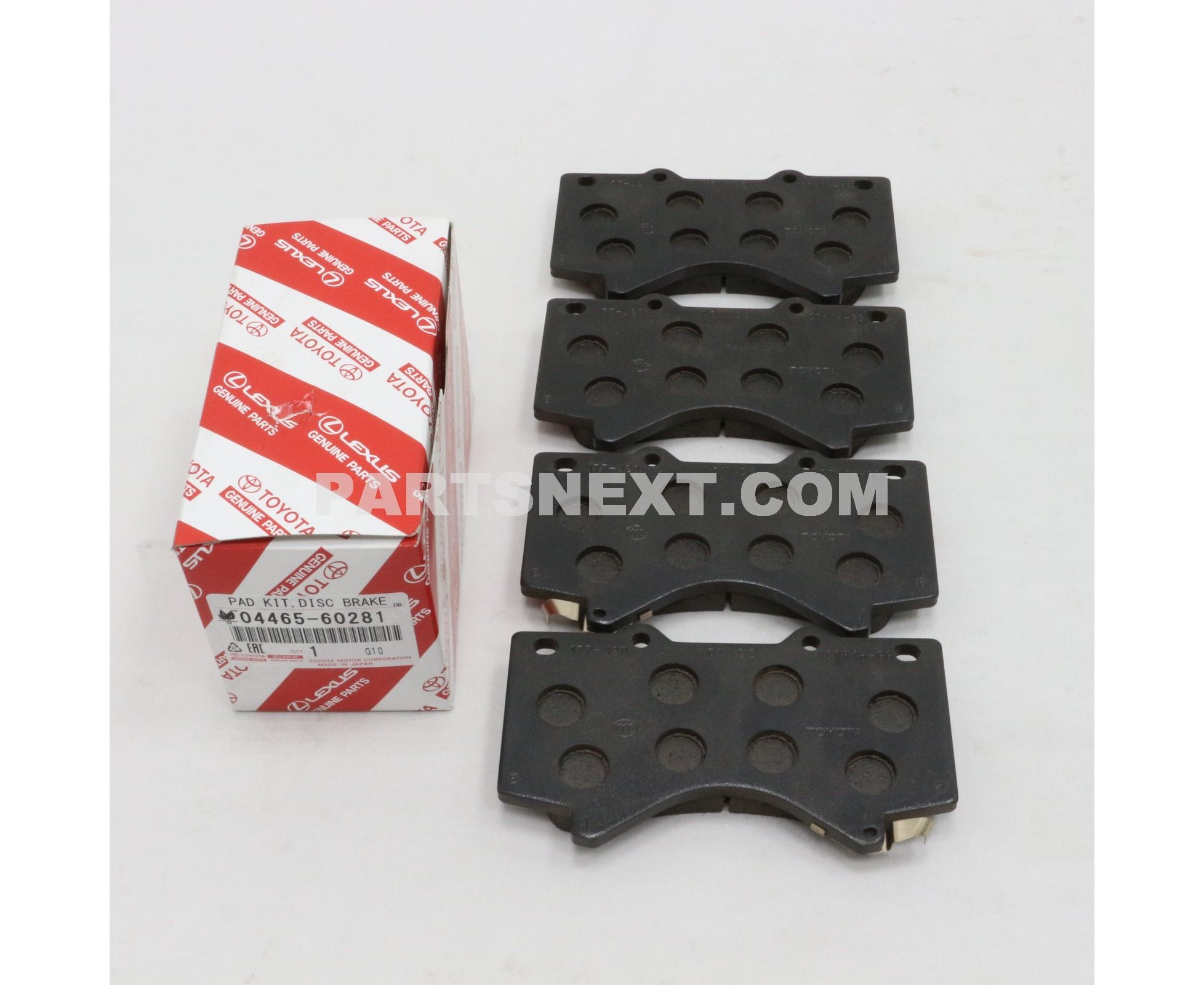 Toyota :: 04465-60281 PAD KIT DISC BRAKE