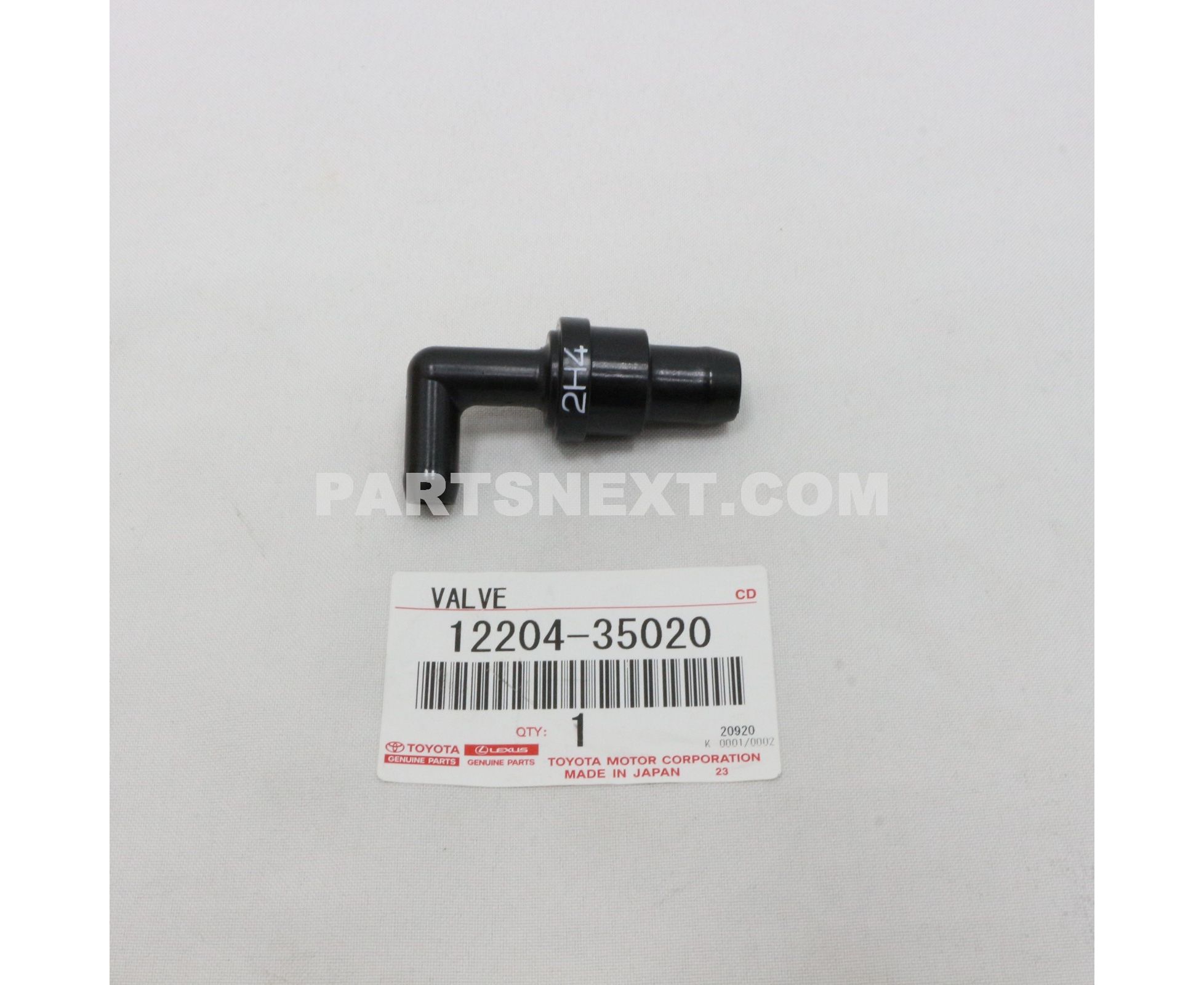 Toyota :: 12204-35020 VALVE SUB-ASSY, VENTILATION