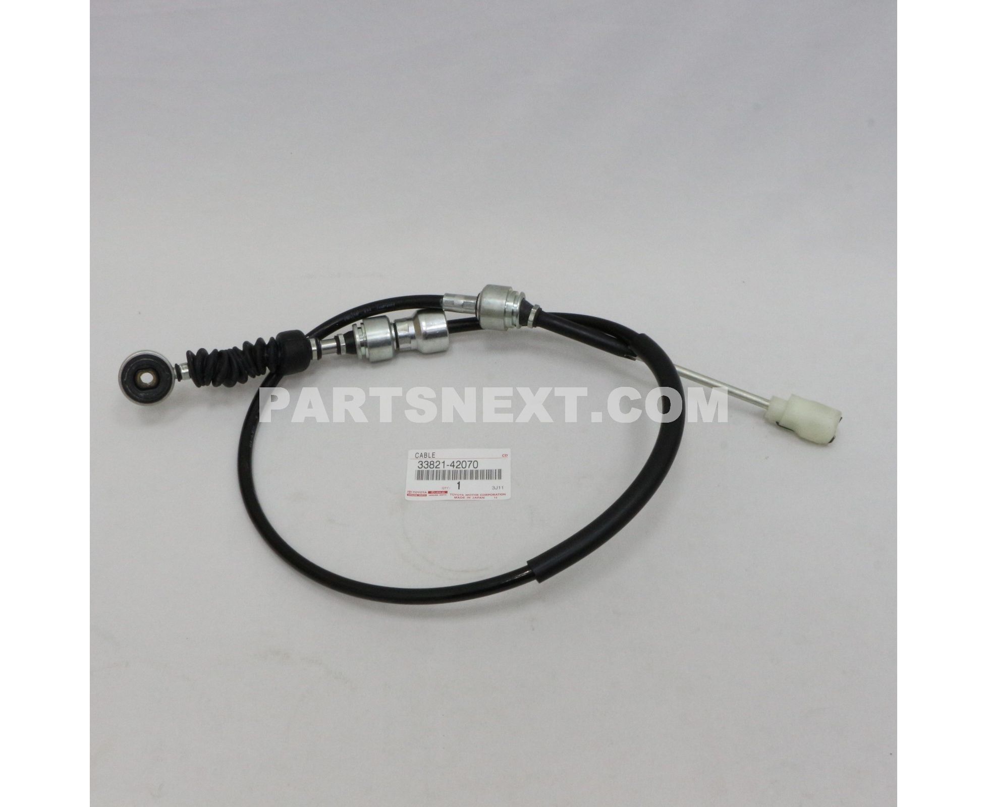 Toyota :: 33821-42070 CABLE TRANSMISSION CONTROL SHIFT (FOR FLOOR SHIFT)