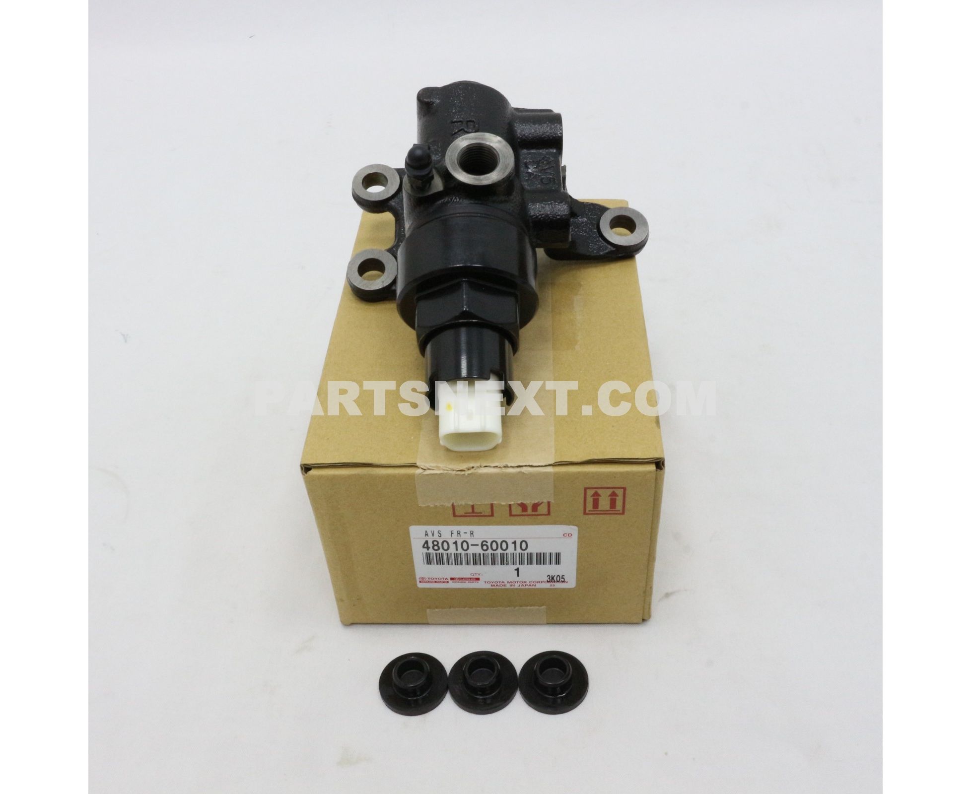 Toyota :: 48010-60010 VALVE ASSY, FRONT SHOCK ABSORBER CONTROL, RH