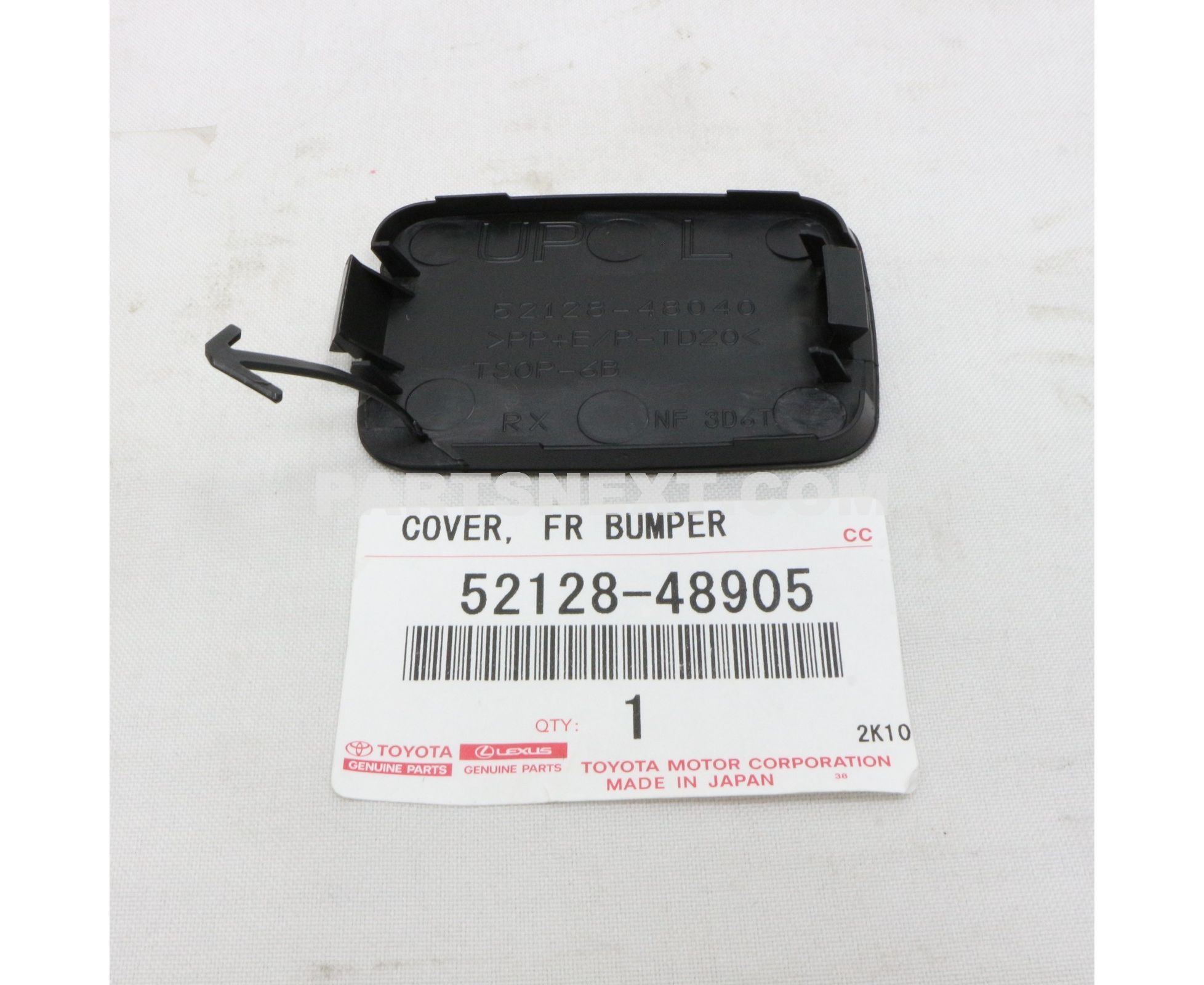 Toyota :: 52128-48905 COVER, FRONT BUMPER HOLE, LH