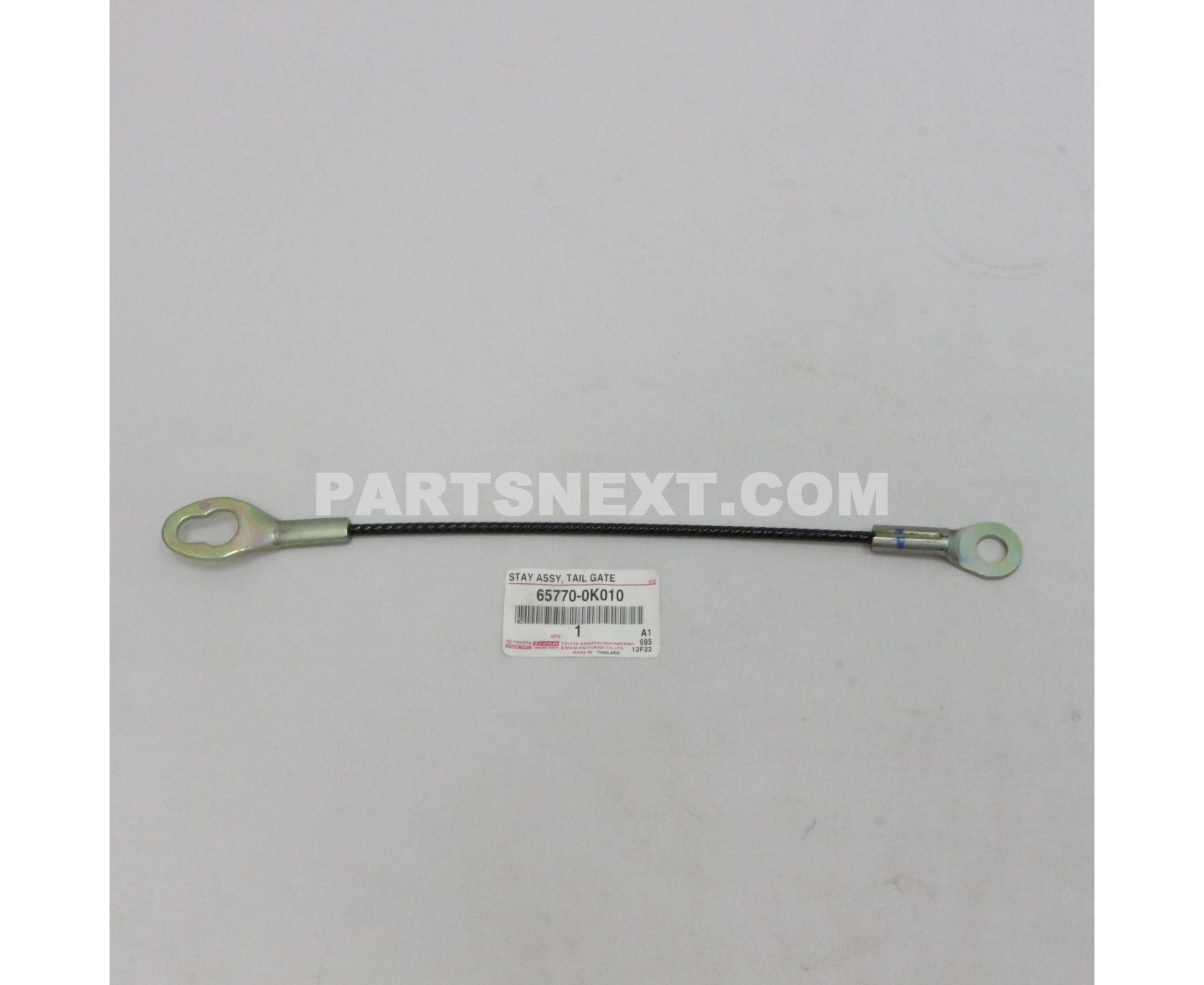 Toyota :: 65770-0K010 STAY ASSY, TAIL GATE