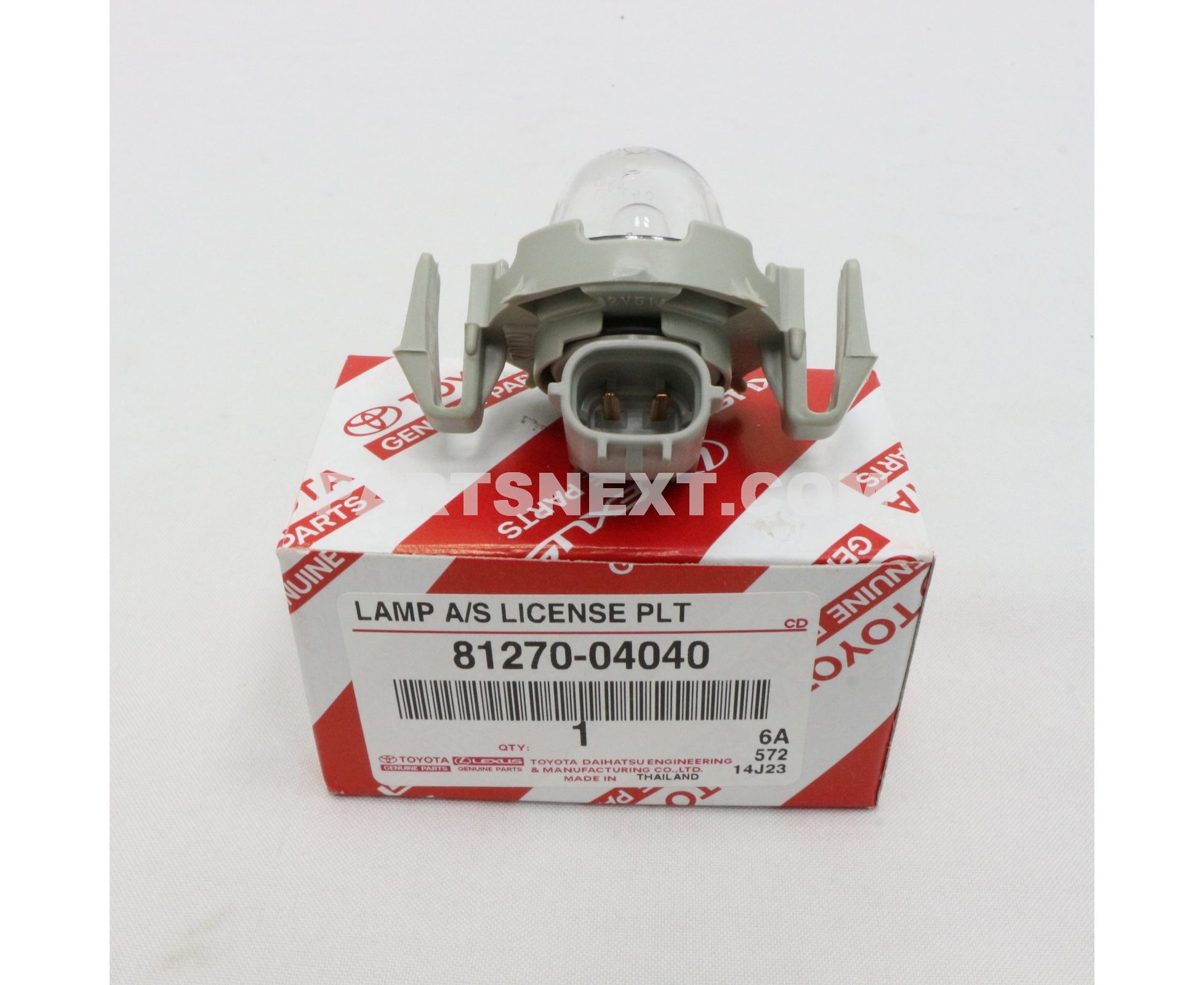Toyota :: 81270-04040 LAMP ASSY, LICENSE PLATE