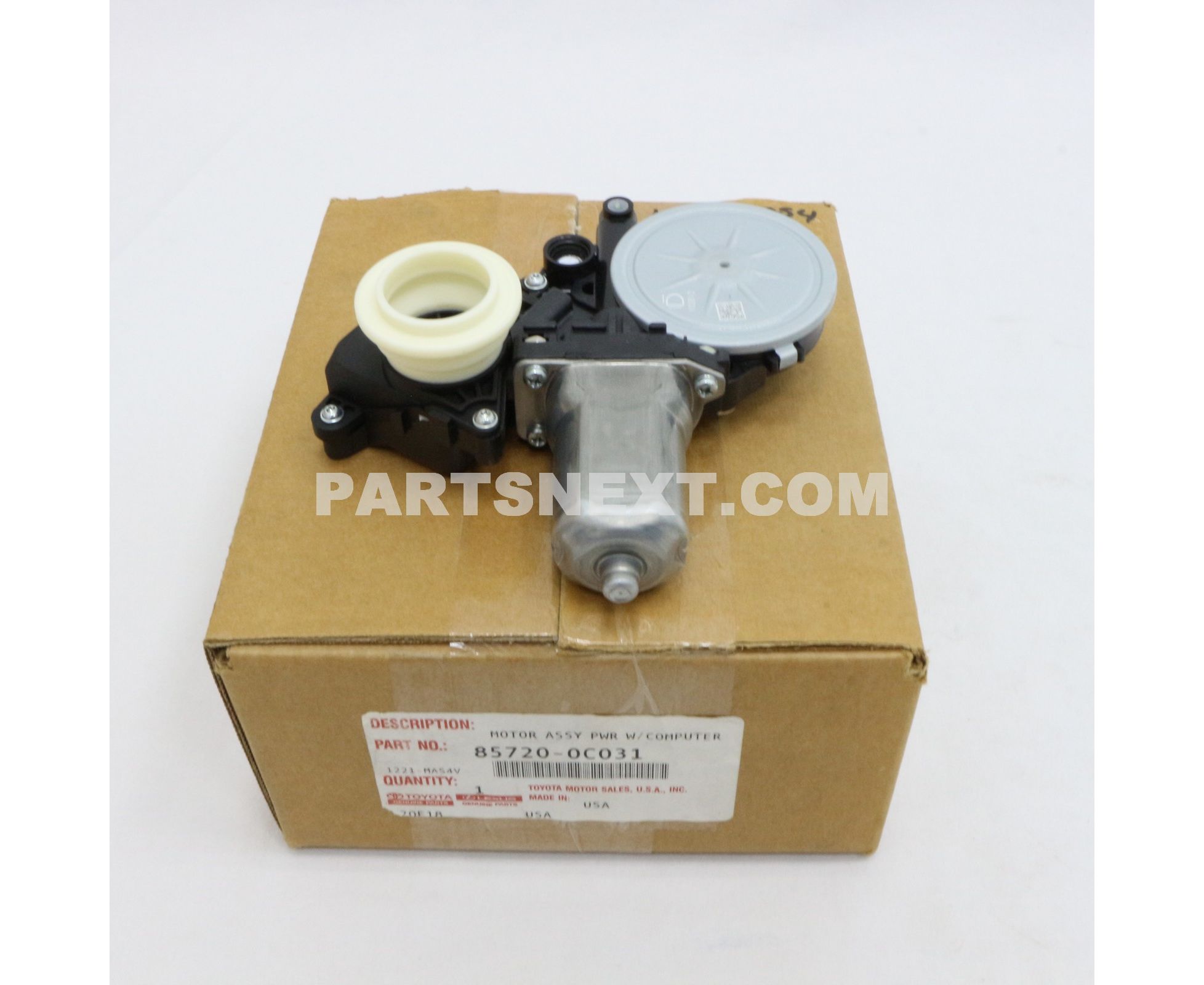 Toyota :: 85720-0C031 MOTOR ASSY, POWER WINDOW REGULATOR, FRONT LH