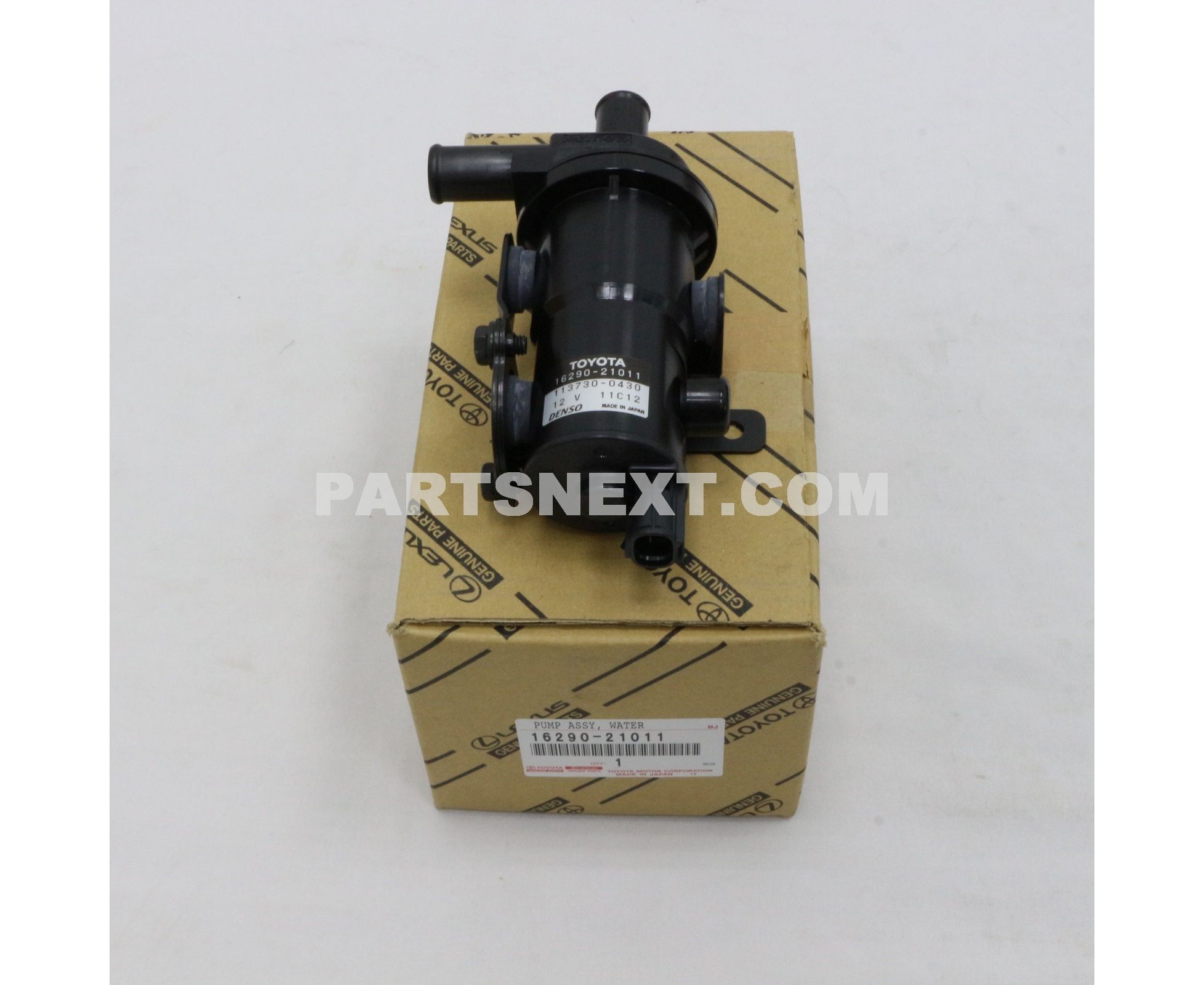 Toyota :: 16290-21011 PUMP ASSY, WATER W/MOTOR & BRACKET