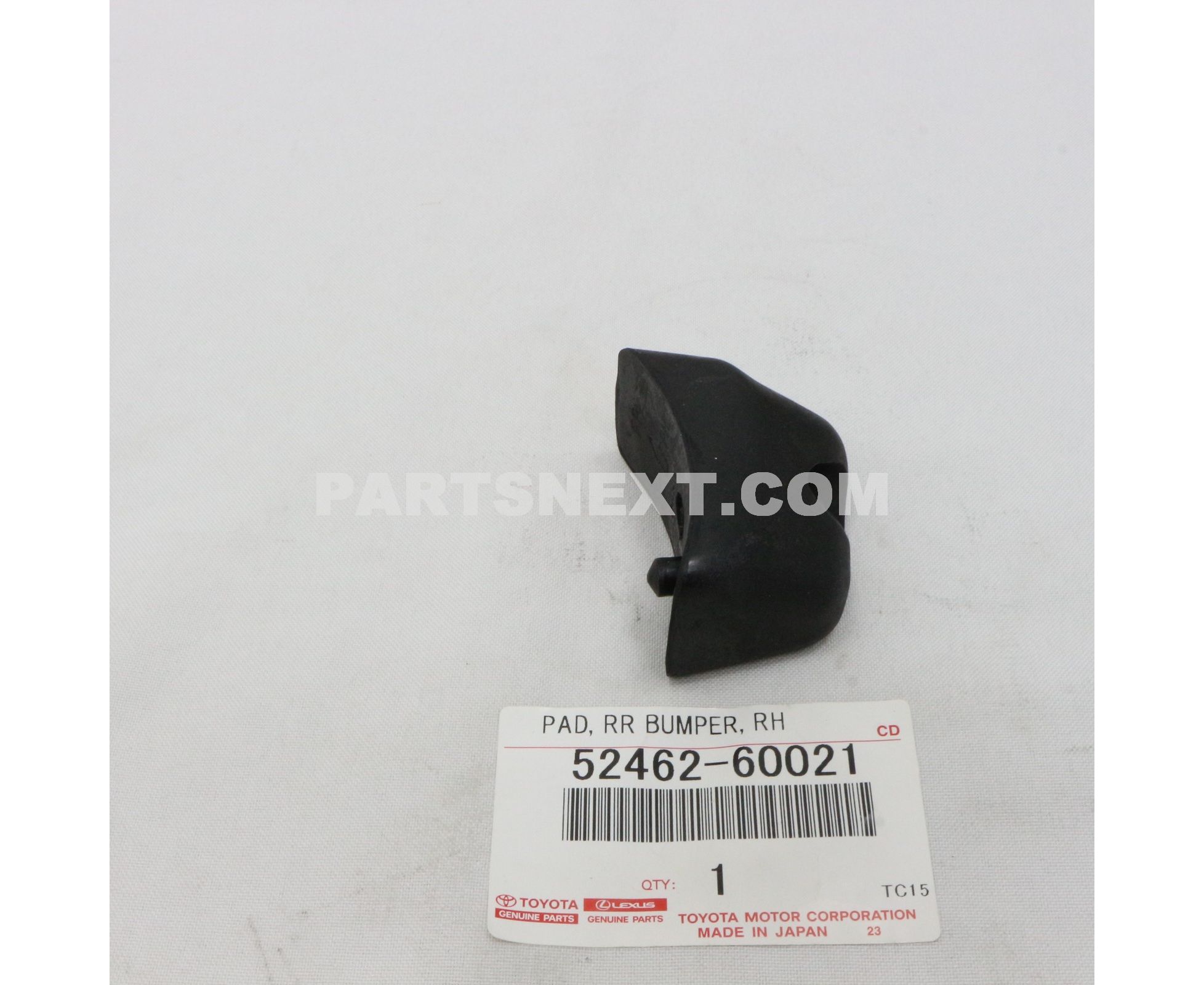 Toyota :: 52462-60021 PAD, REAR BUMPER, RH