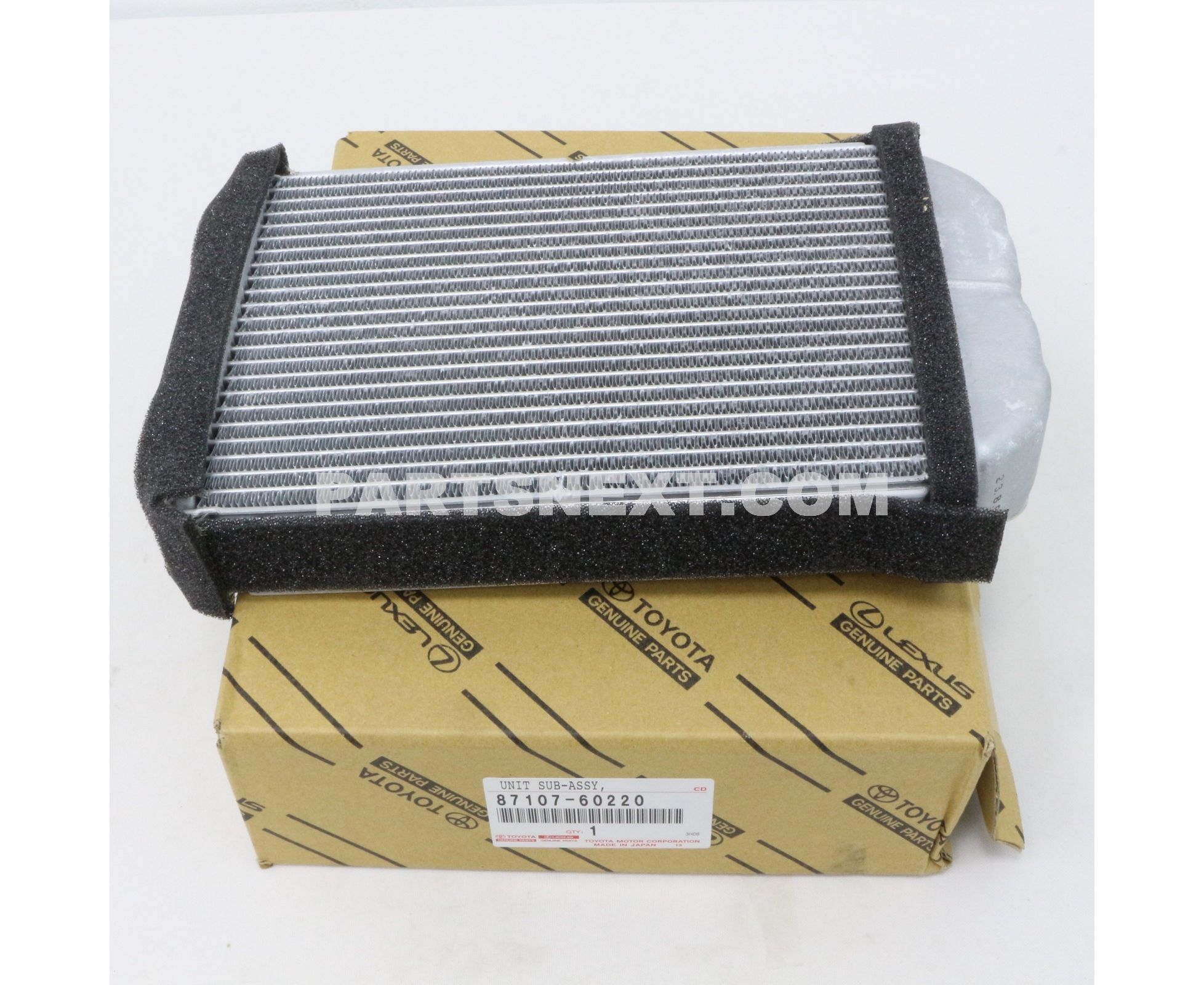 Toyota :: 87107-60220 UNIT SUB-ASSY, HEATER RADIATOR