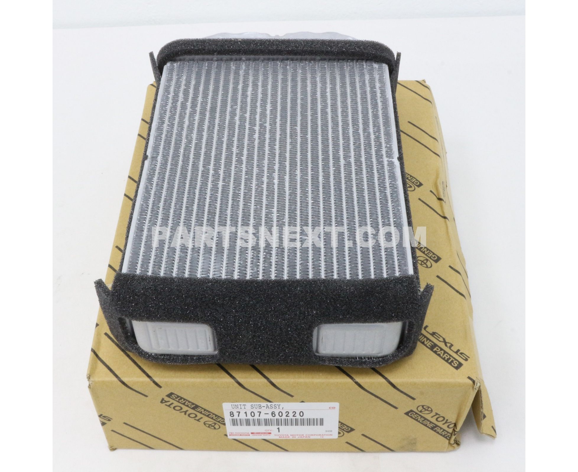 Toyota :: 87107-60220 UNIT SUB-ASSY, HEATER RADIATOR