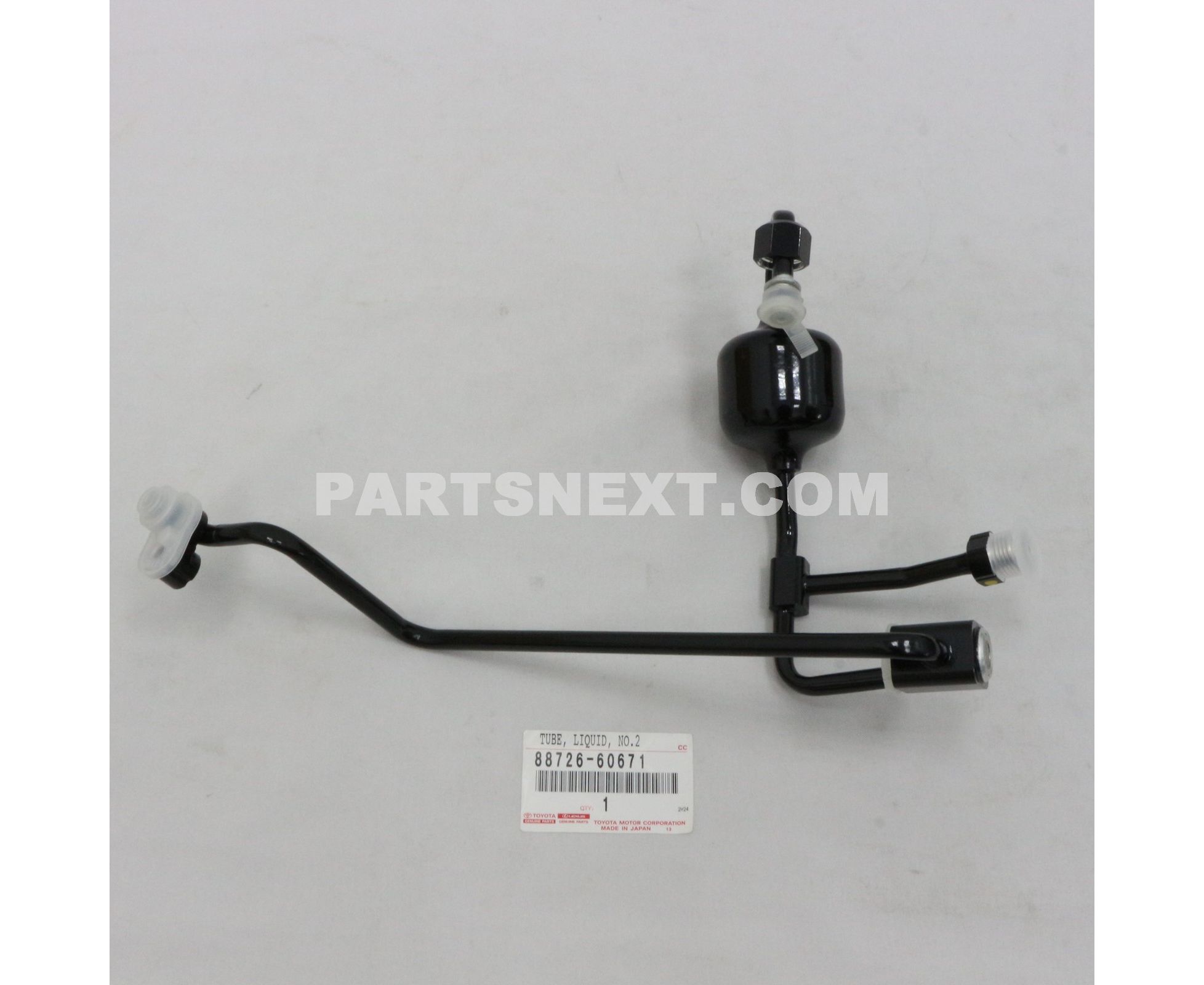 Toyota :: 88726-60671 PIPE, COOLER REFRIGERANT LIQUID, A