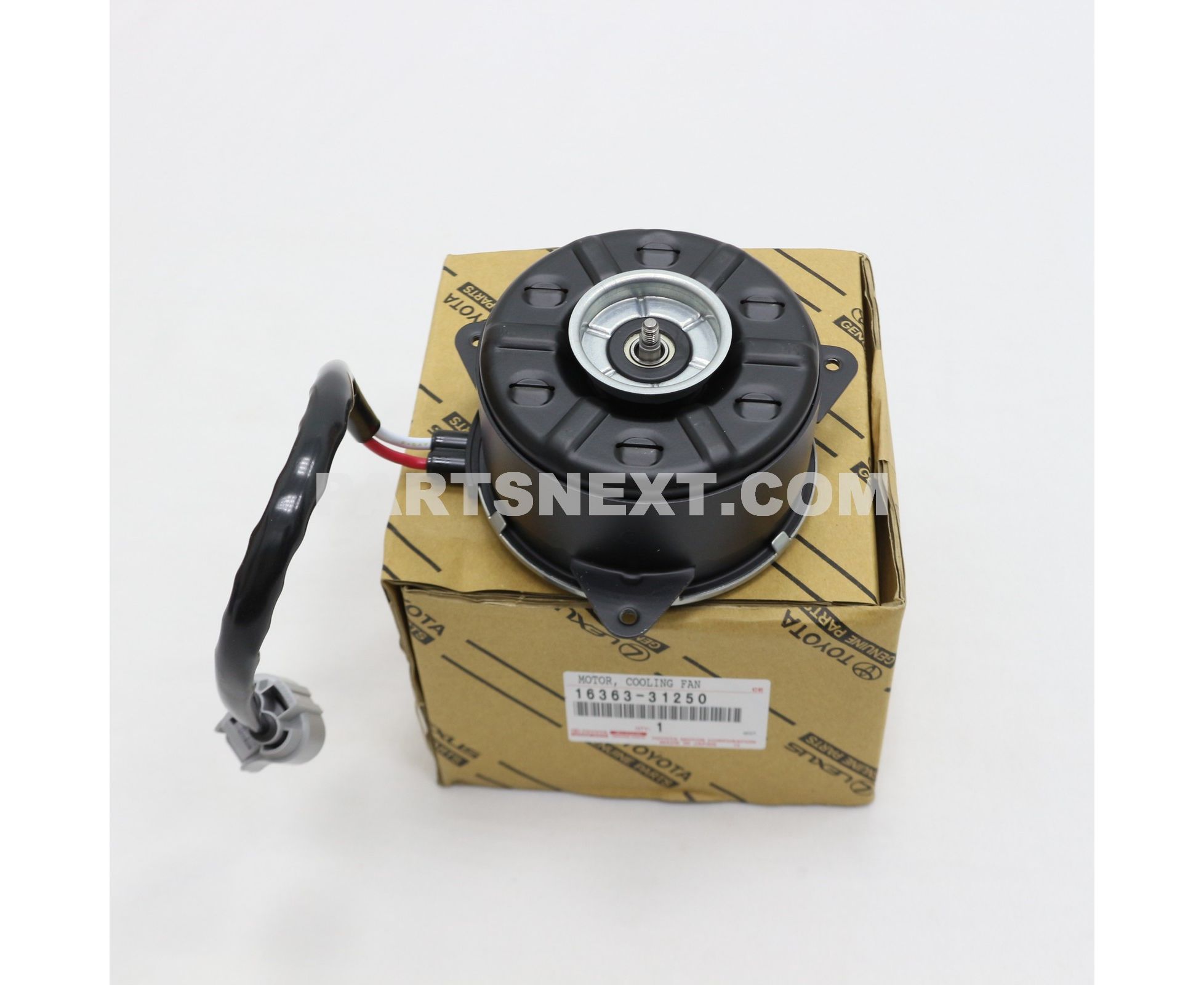 Toyota :: 16363-31250 MOTOR, COOLING FAN, NO.2