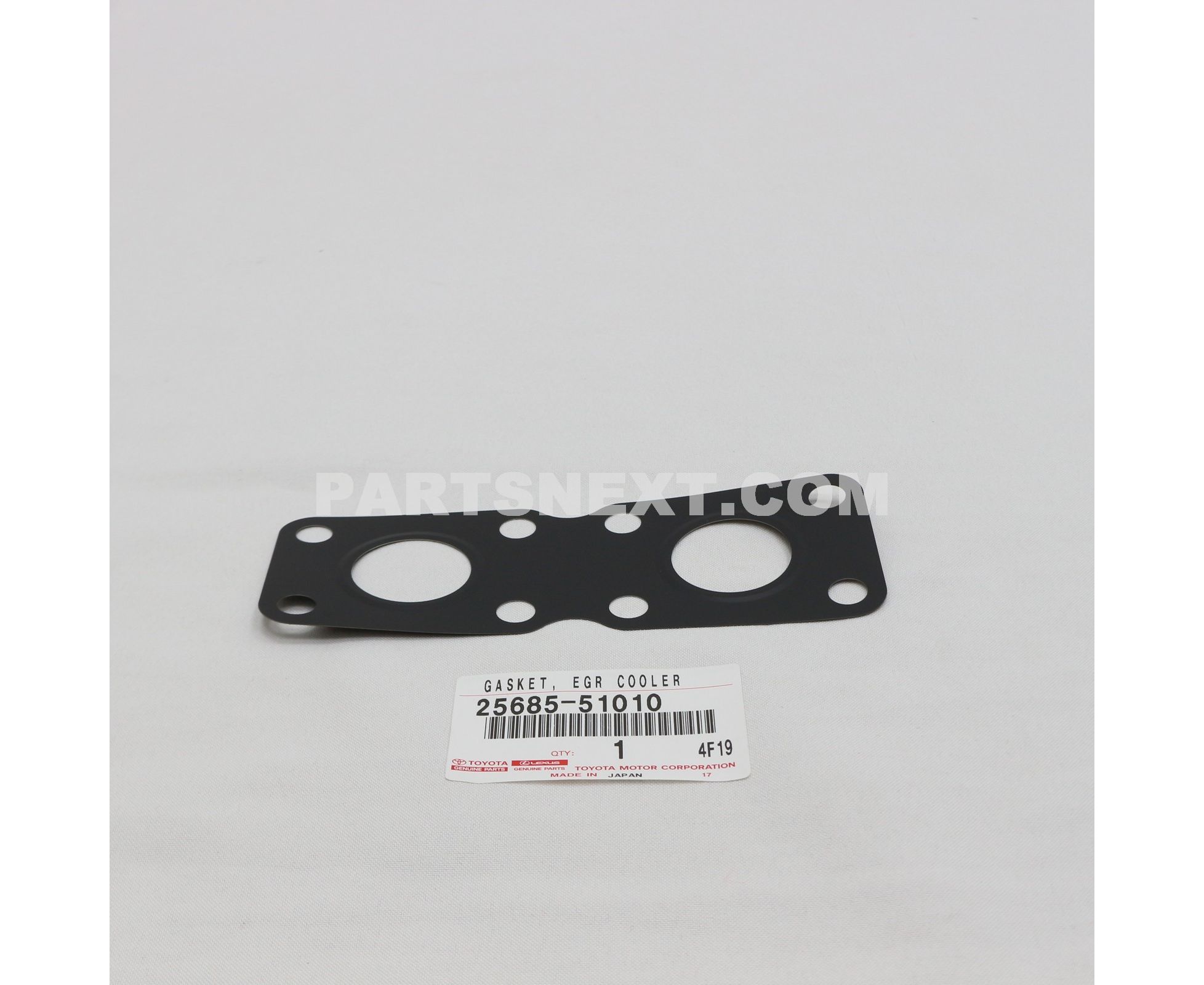 Toyota :: 25685-51010 GASKET, EGR COOLER, NO.1
