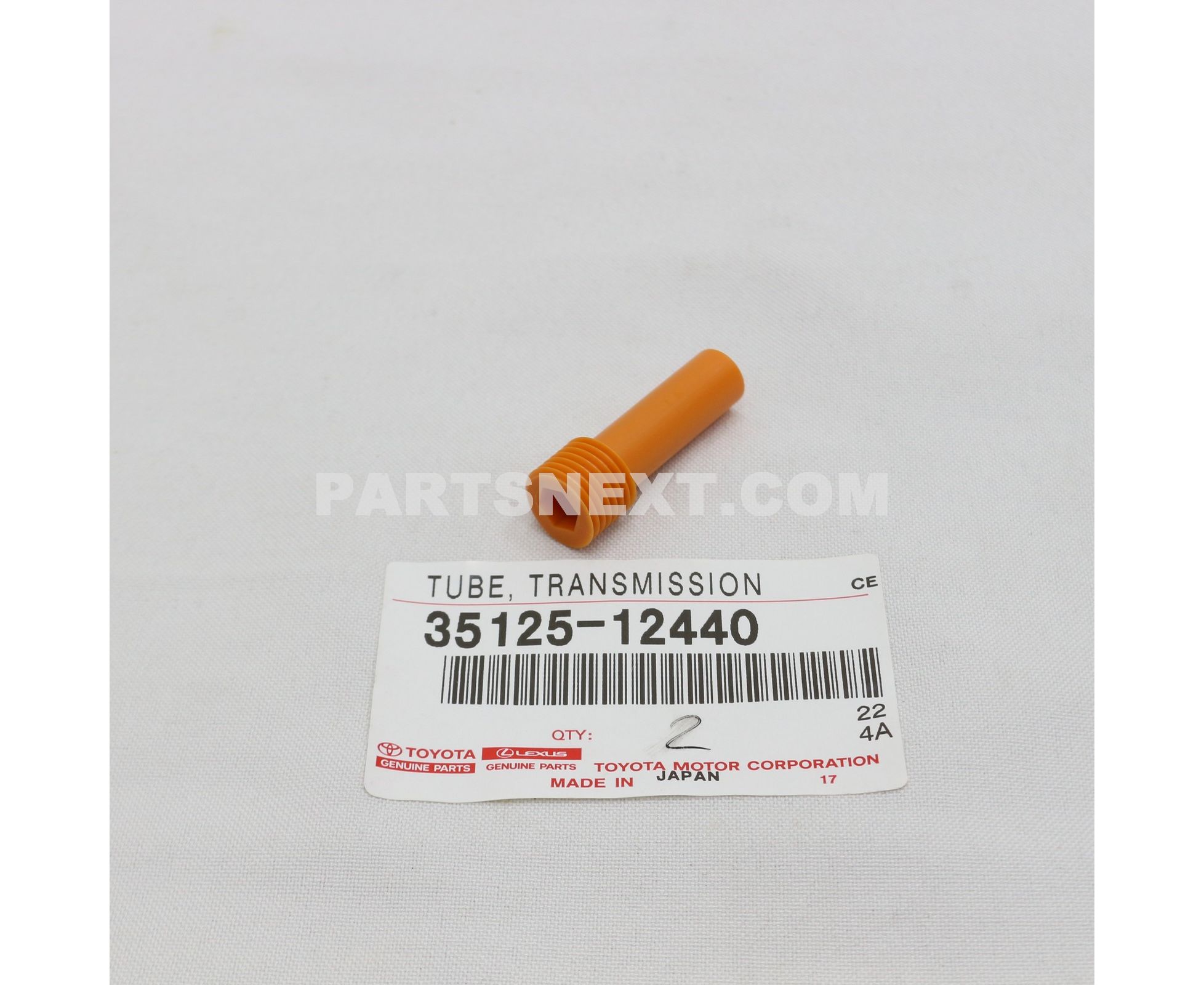 Toyota :: 35125-12440 TUBE, TRANSMISSION