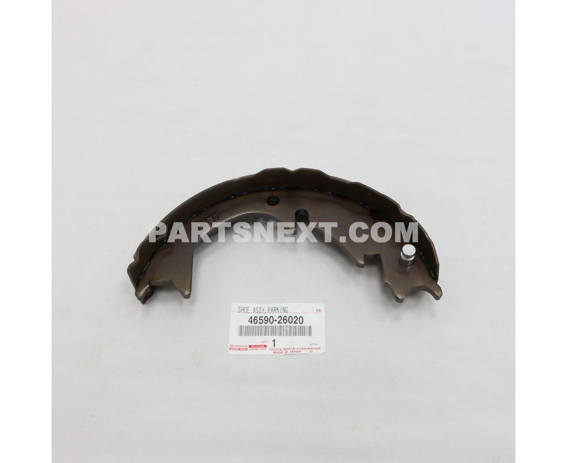 Toyota :: 46590-26020 SHOE ASSY PARKING