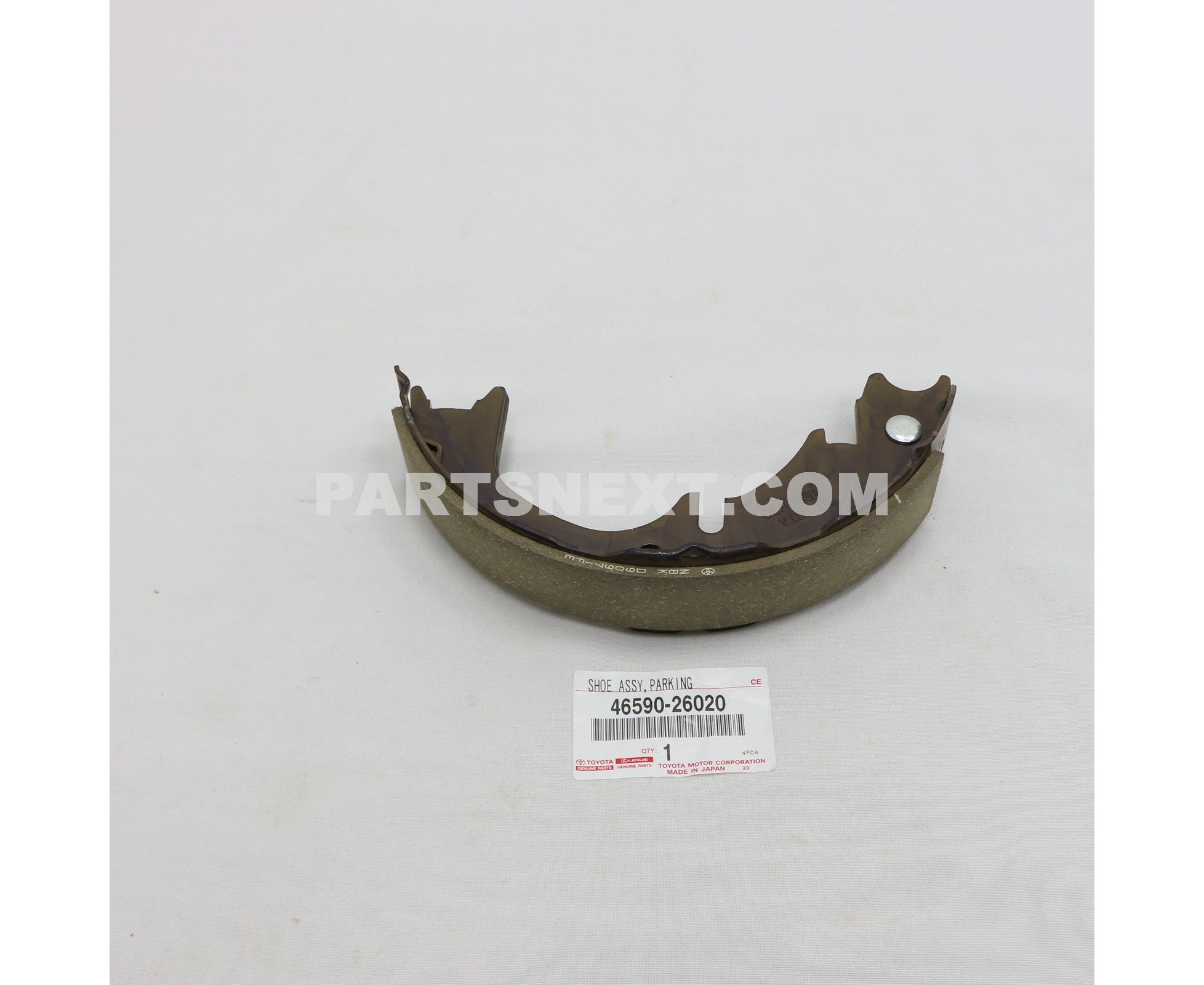 Toyota :: 46590-26020 SHOE ASSY PARKING