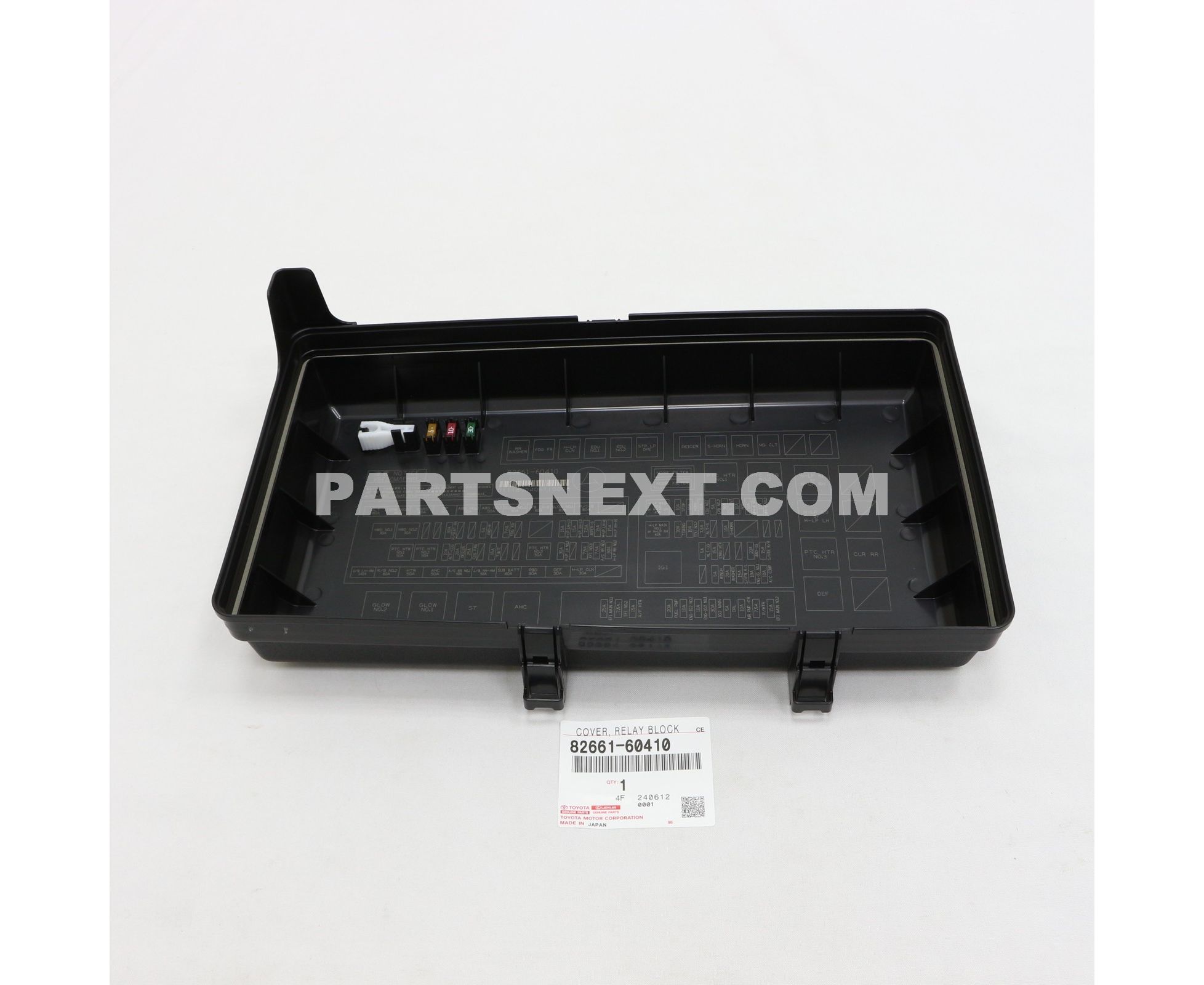 Toyota :: 82661-60410 COVER RELAY BLOCK