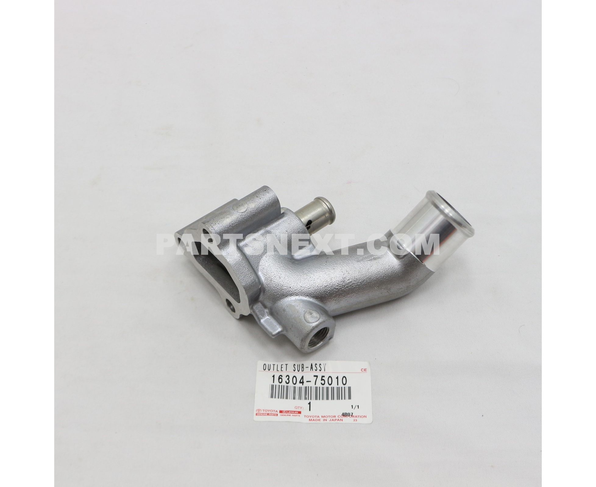 Toyota :: 16304-75010 OUTLET, WATER