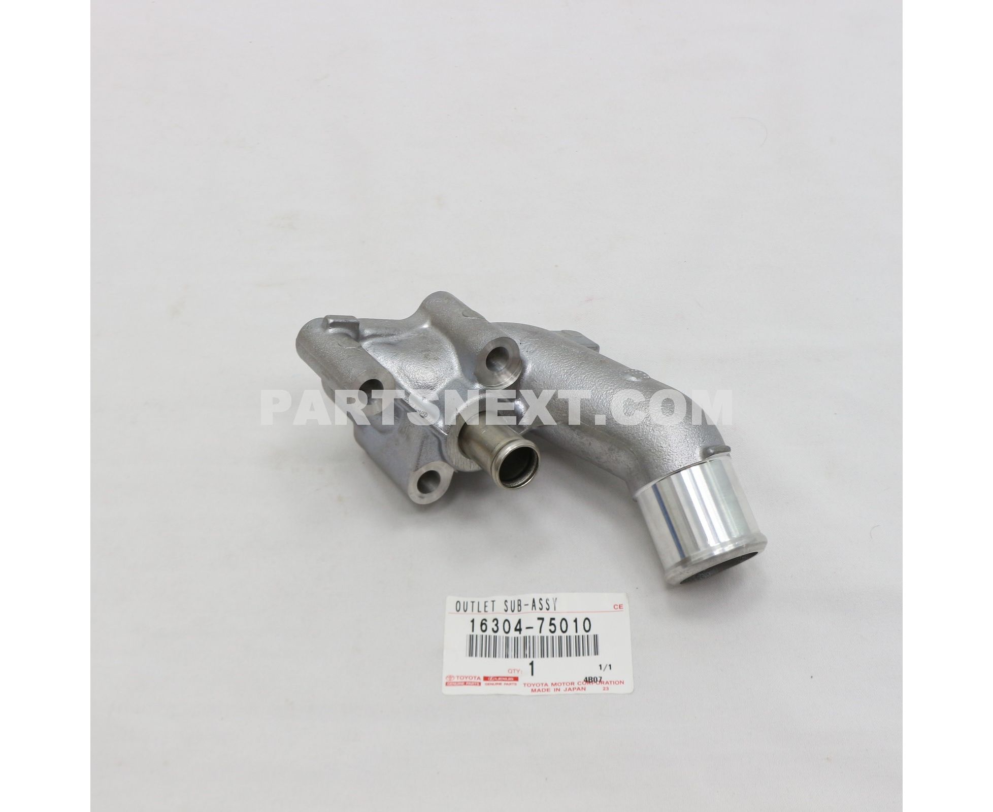 Toyota :: 16304-75010 OUTLET, WATER