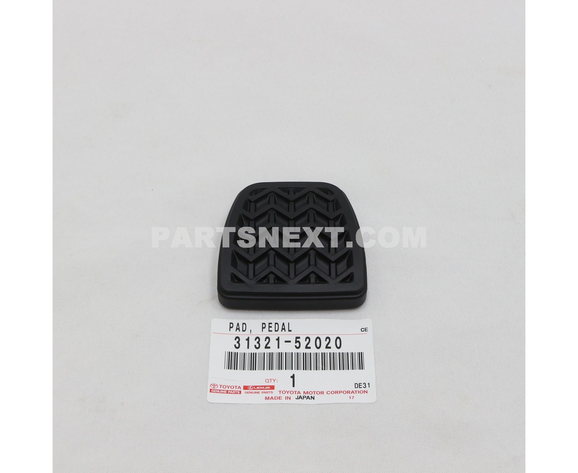 Toyota :: 31321-52020 PAD, BRAKE PEDAL