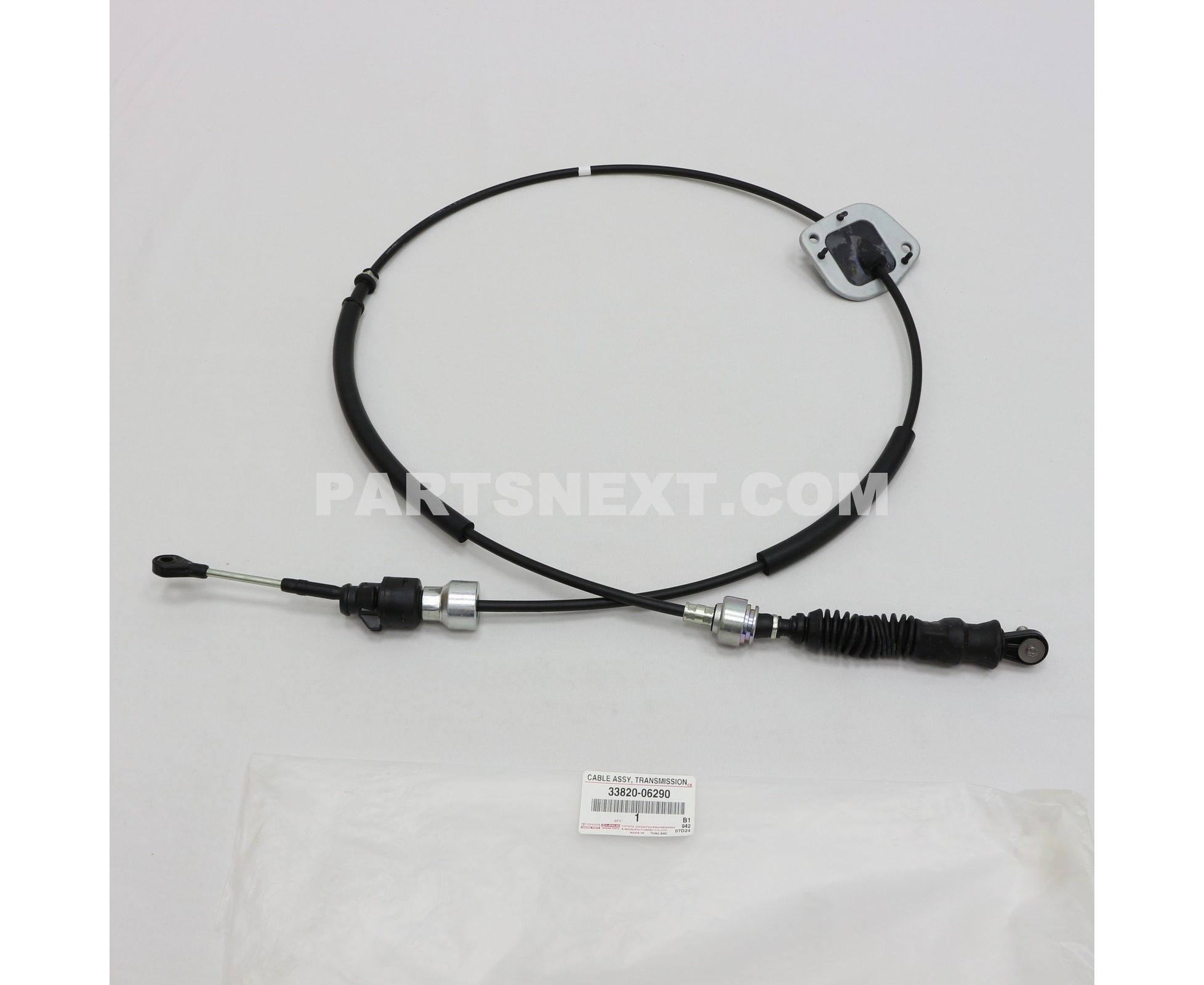 Toyota :: 33820-06290 CABLE ASSY, TRANSMISSION CONTROL