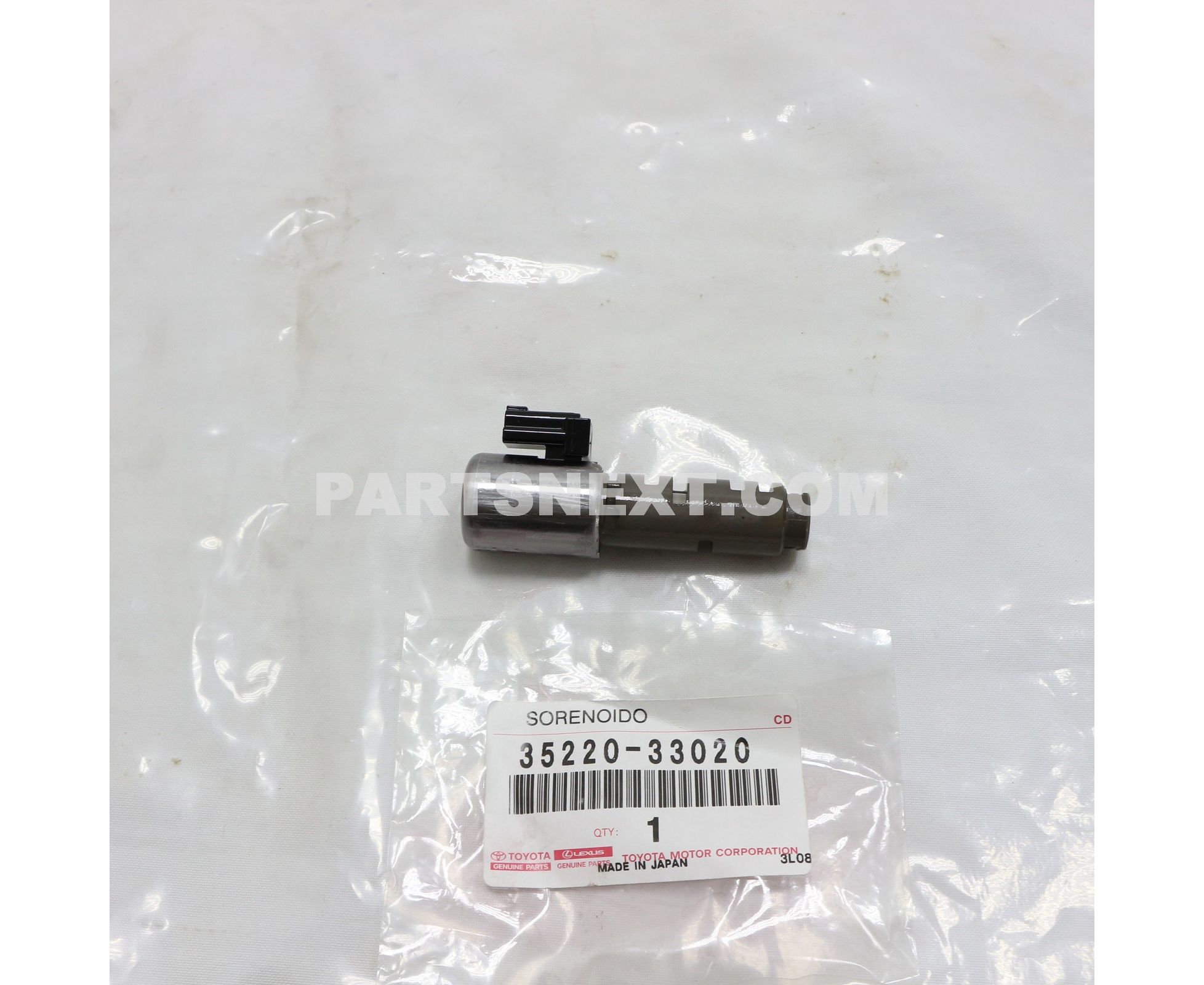 Toyota :: 35220-33020 SOLENOID ASSY, CLUTCH CONTROL, NO.2