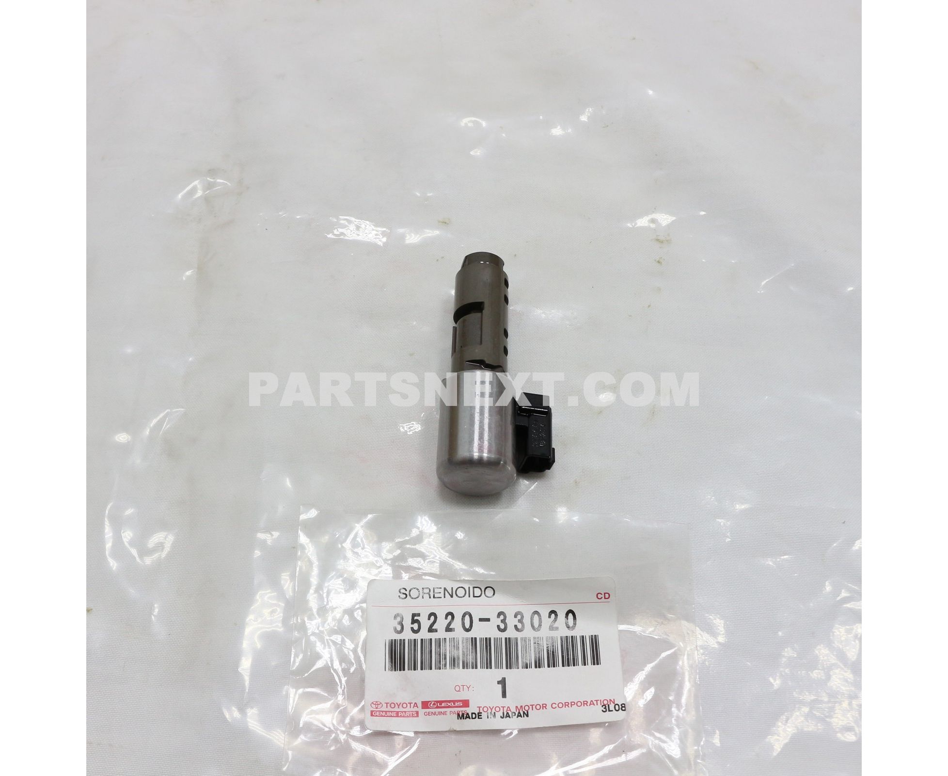 Toyota :: 35220-33020 SOLENOID ASSY, CLUTCH CONTROL, NO.2