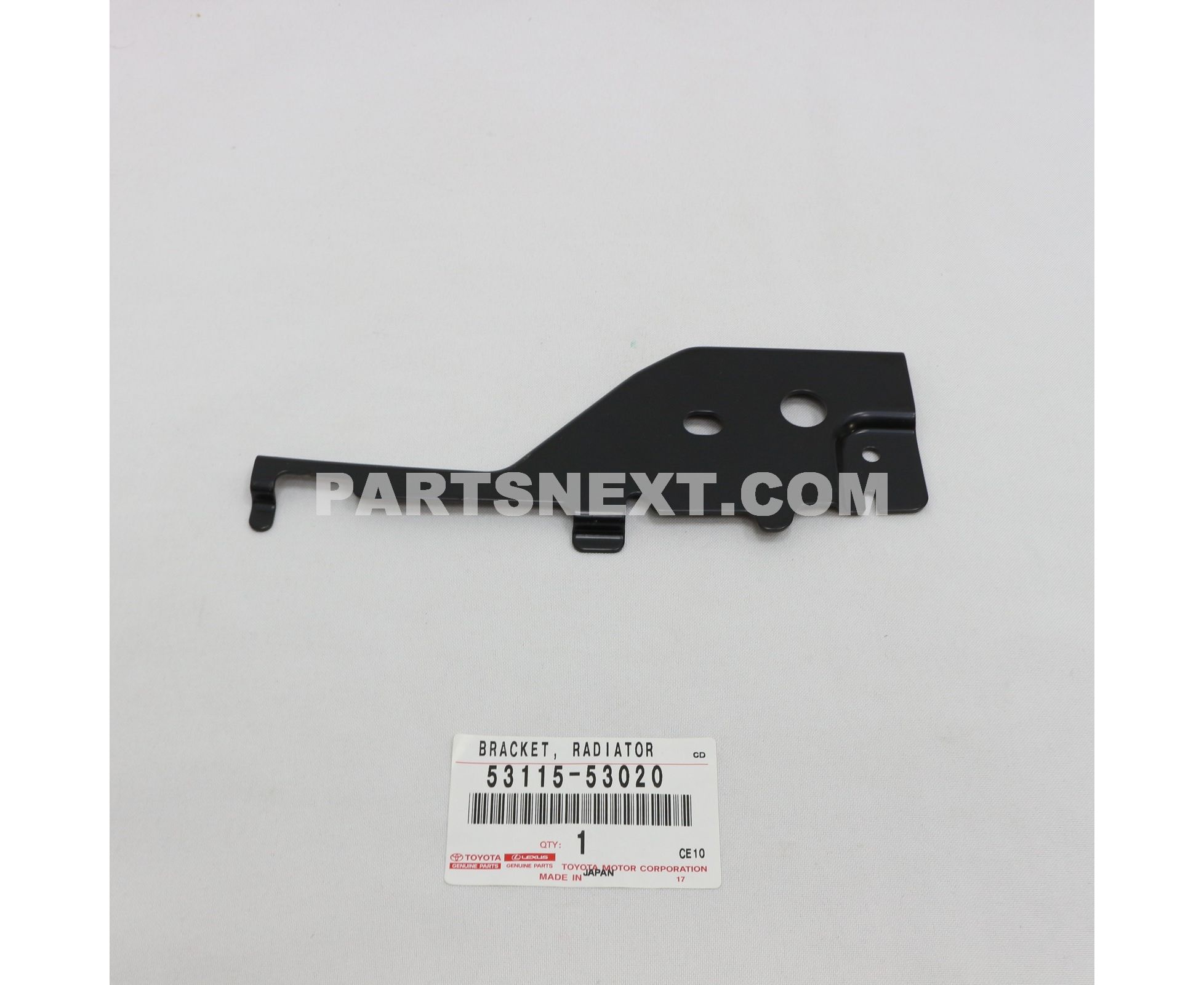 Toyota :: 53115-53020 BRACKET, RADIATOR