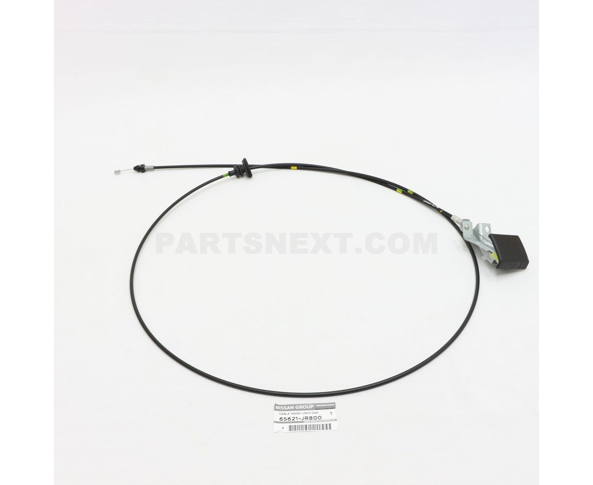 Nissan :: 65621-JR800 CABLE ASSY-HOOD LOCK CONTROL