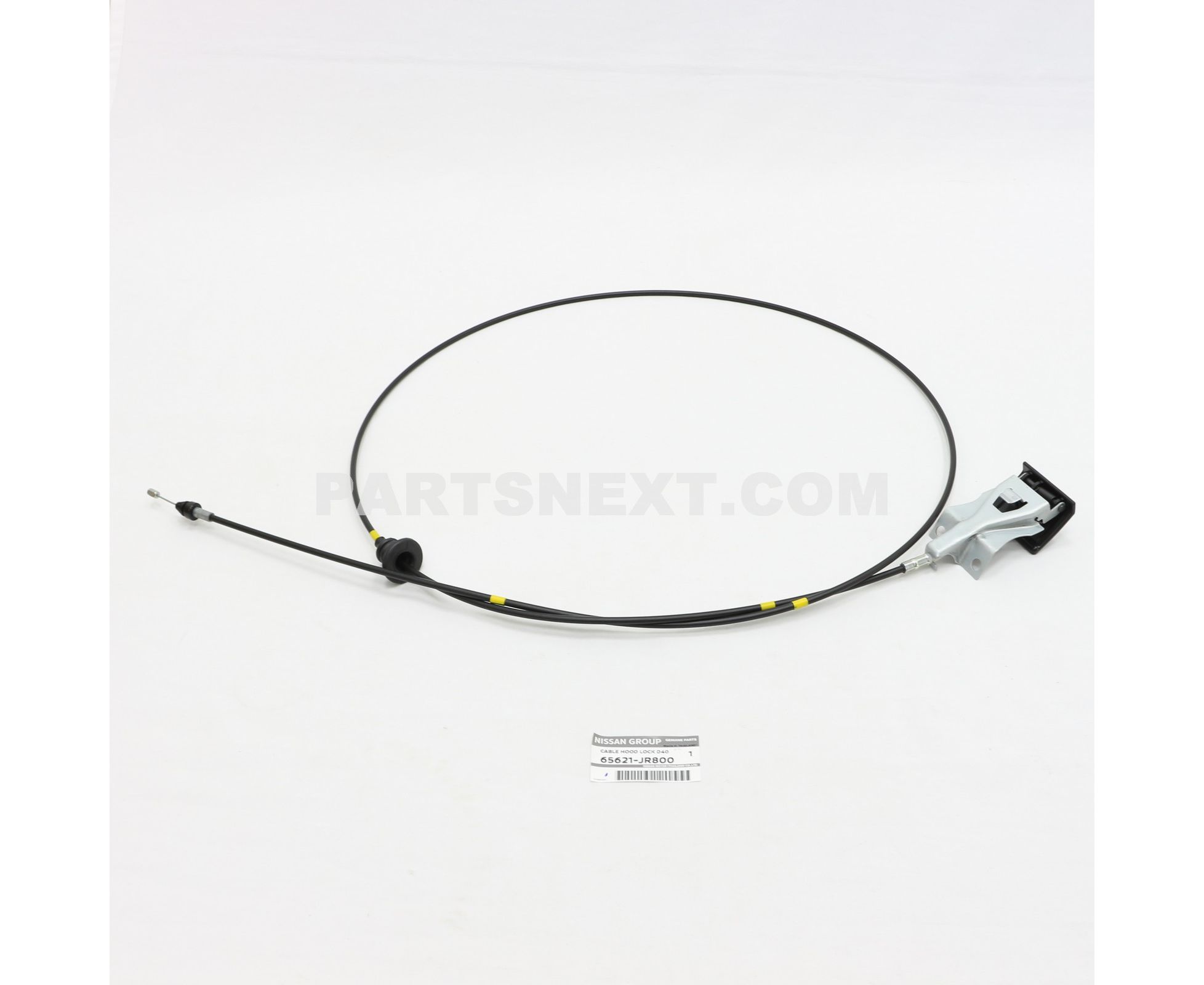 Nissan :: 65621-JR800 CABLE ASSY-HOOD LOCK CONTROL