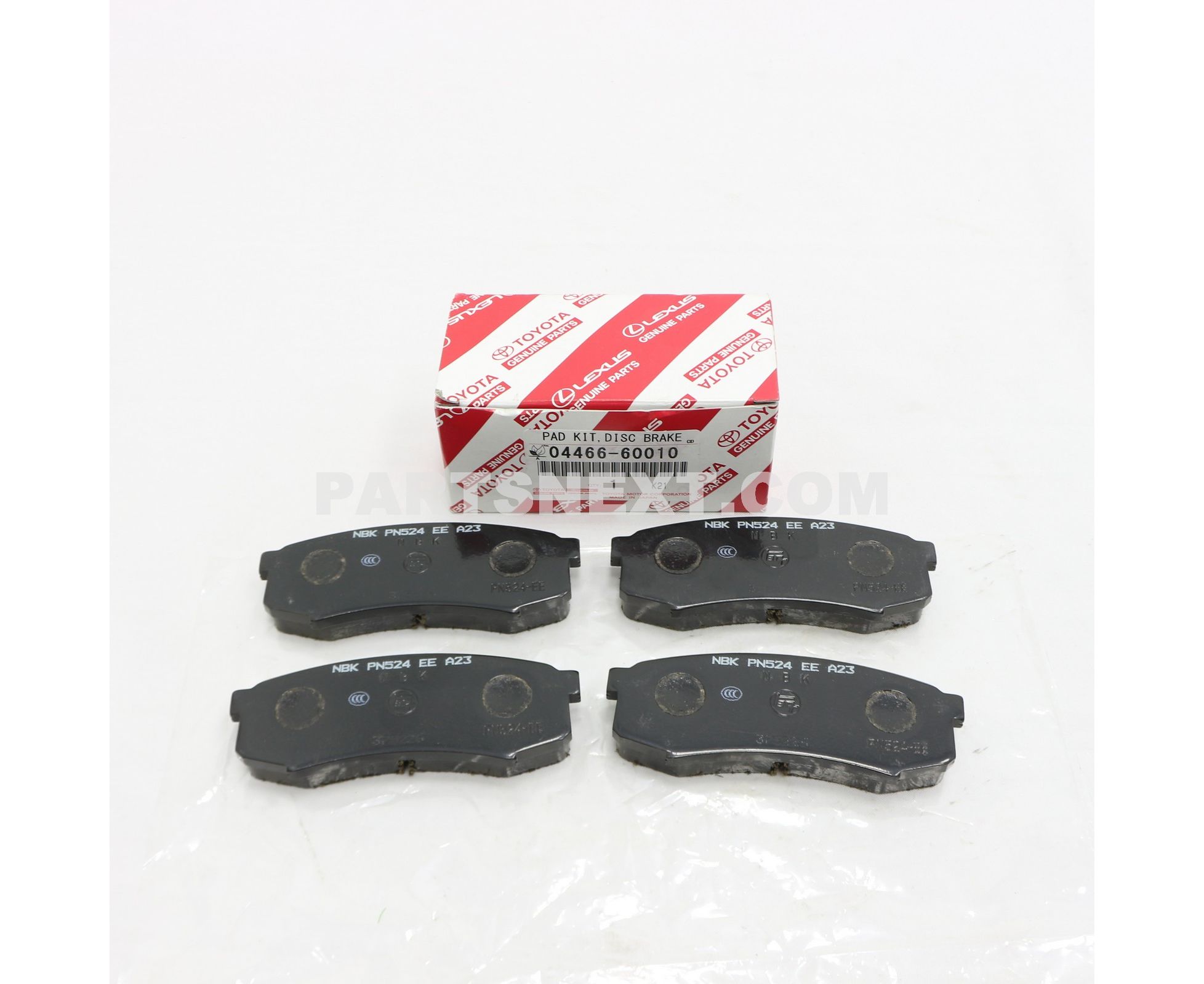 Toyota :: 04466-60010 PAD KIT, DISC BRAKE, REAR