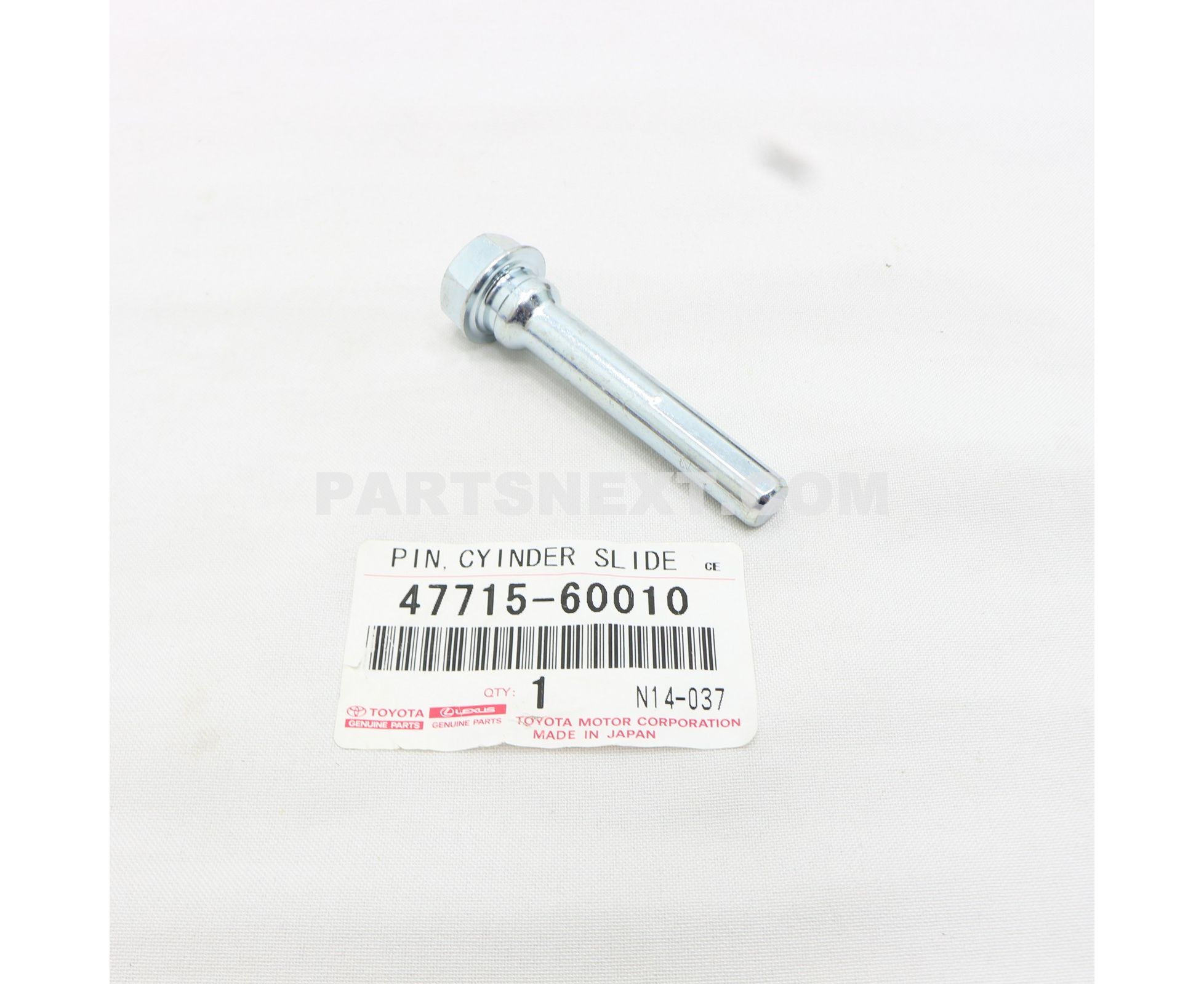 Toyota :: 47715-60010 PIN, CYLINDER SLIDE(FOR REAR DISC BRAKE)