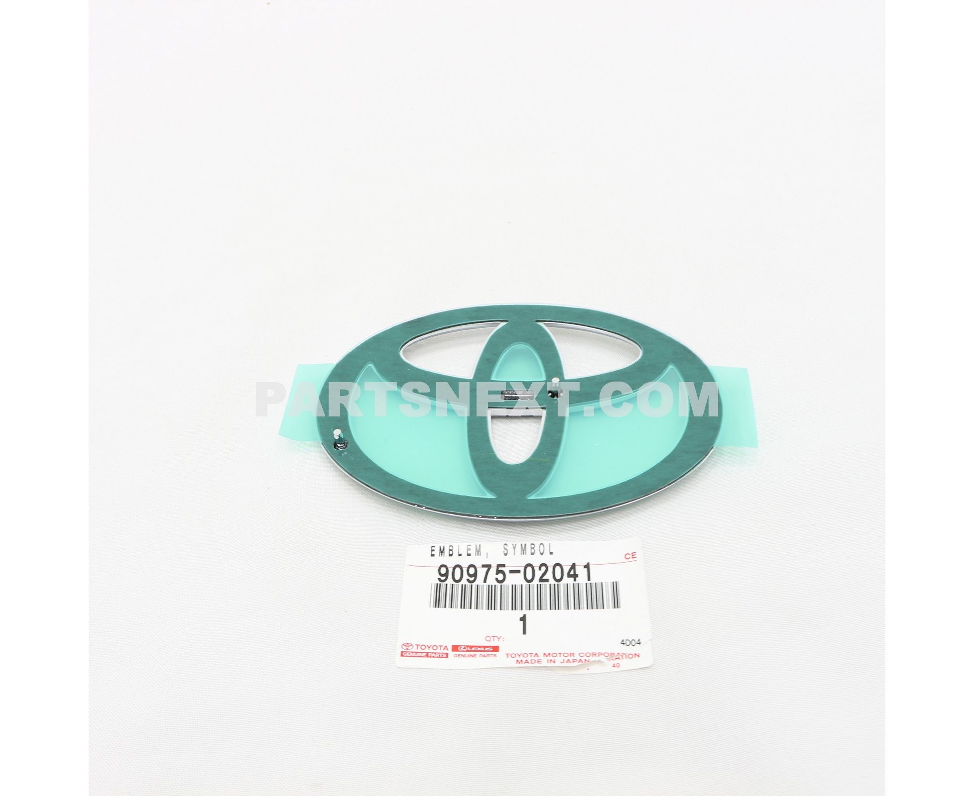Toyota :: 90975-02041 EMBLEM, BACK DOOR, NO.1